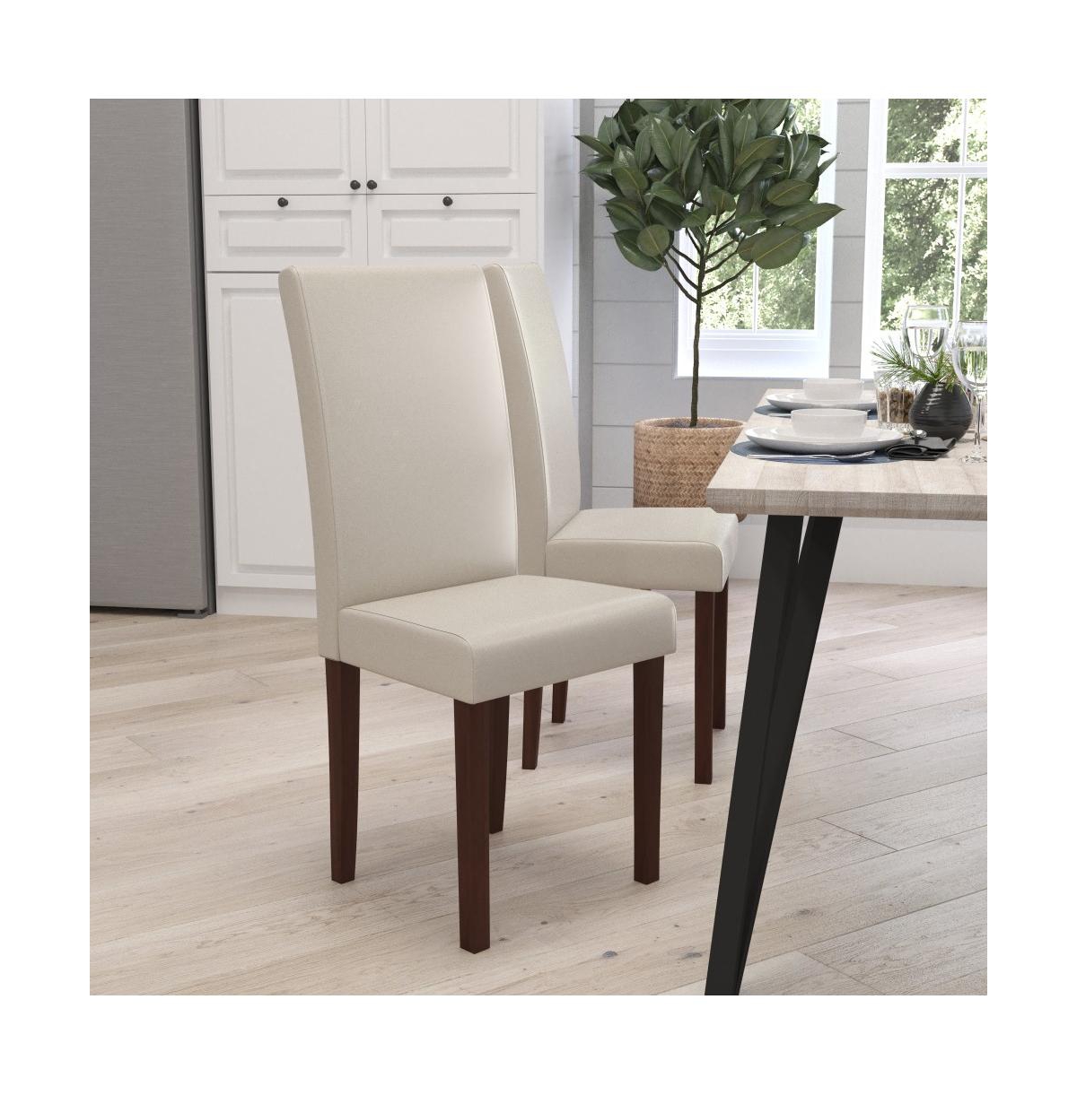 Click here for Merrick Lane Ellison Mid-Century Panel Back Parson... prices