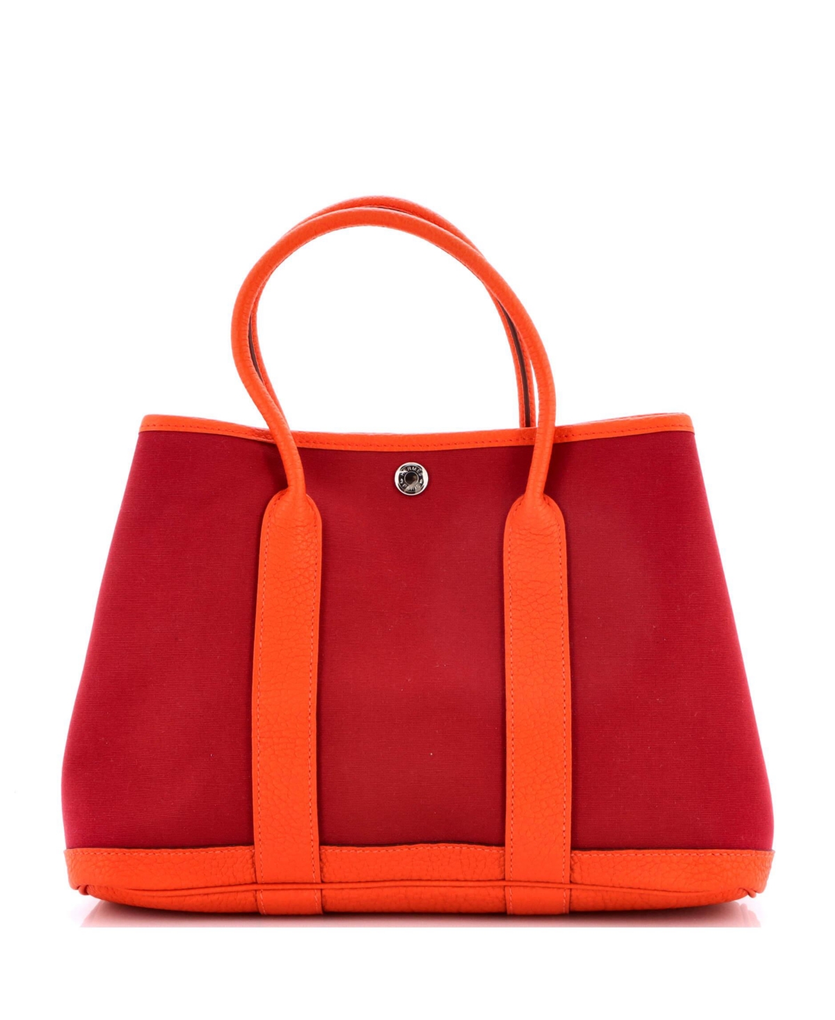 Click here for Pre-Owned HERMES 30 Garden Party Tote Toile and Le... prices