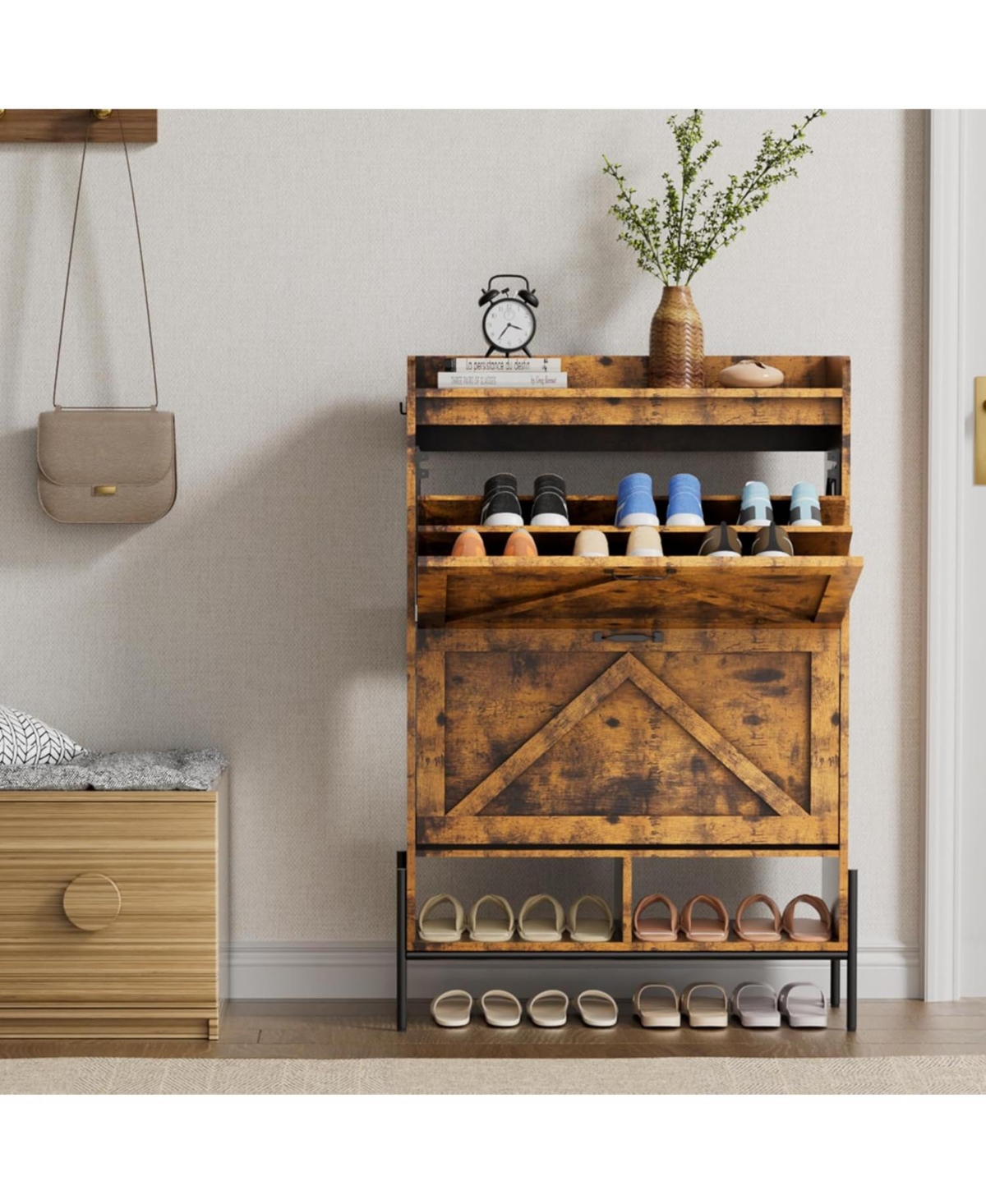 Click here for gaomon Shoe Cabinet with 2 Flip Drawers  Large Cap... prices