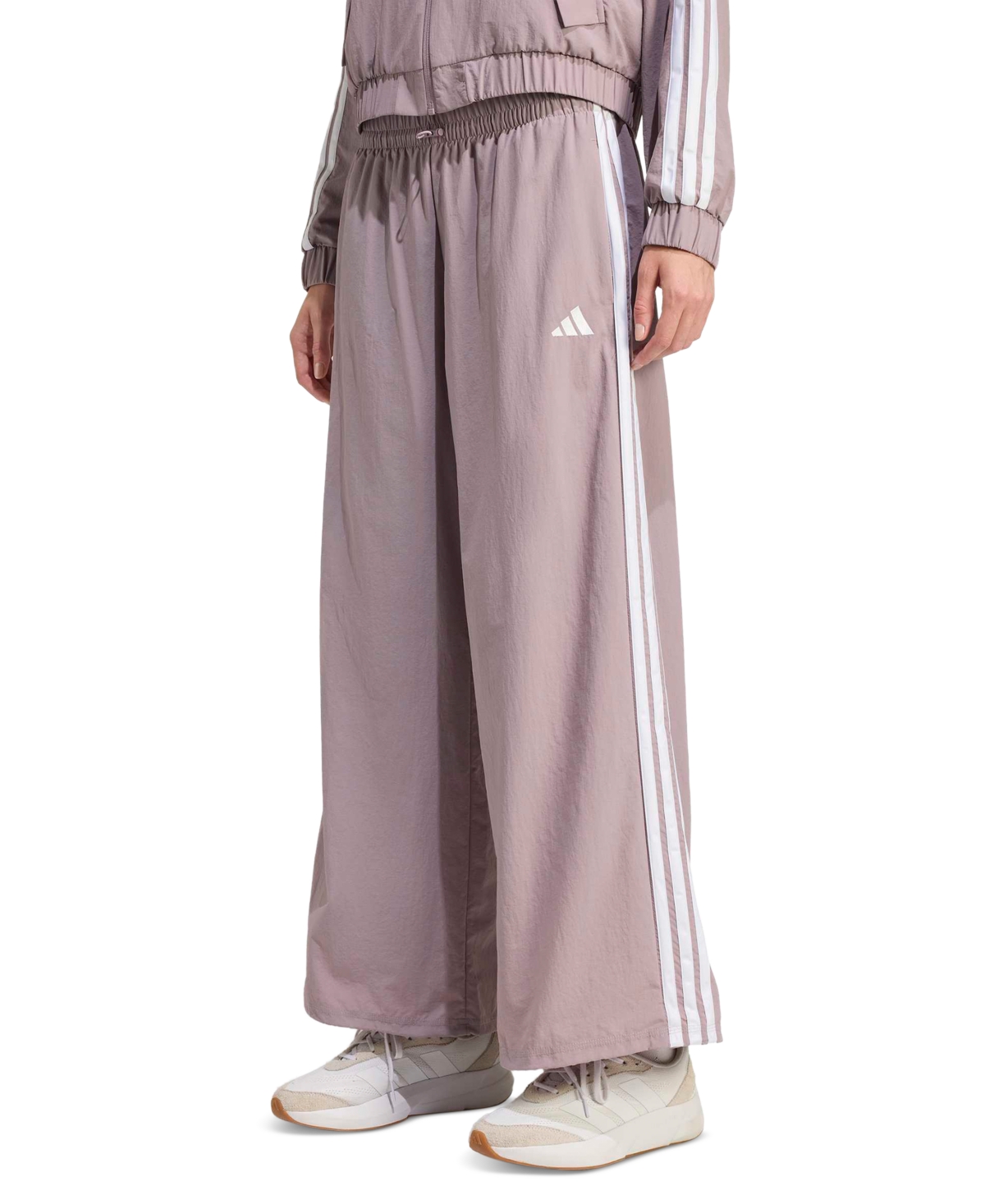 Click here for adidas Womens Three Stripe Parachute Pants - Light... prices