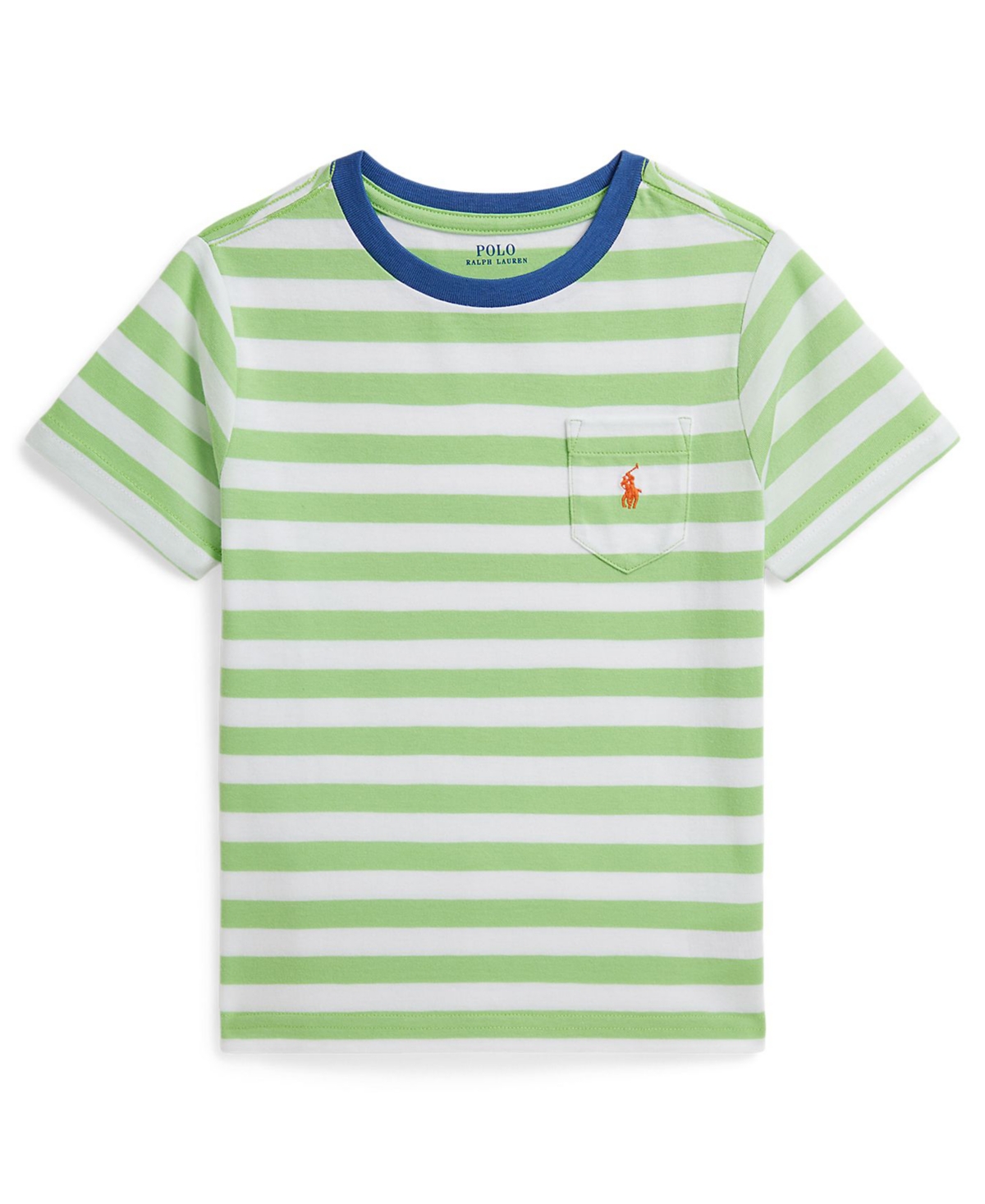 Click here for Polo Ralph Lauren Boys 2T-7 Striped Crewneck T-Shi... prices