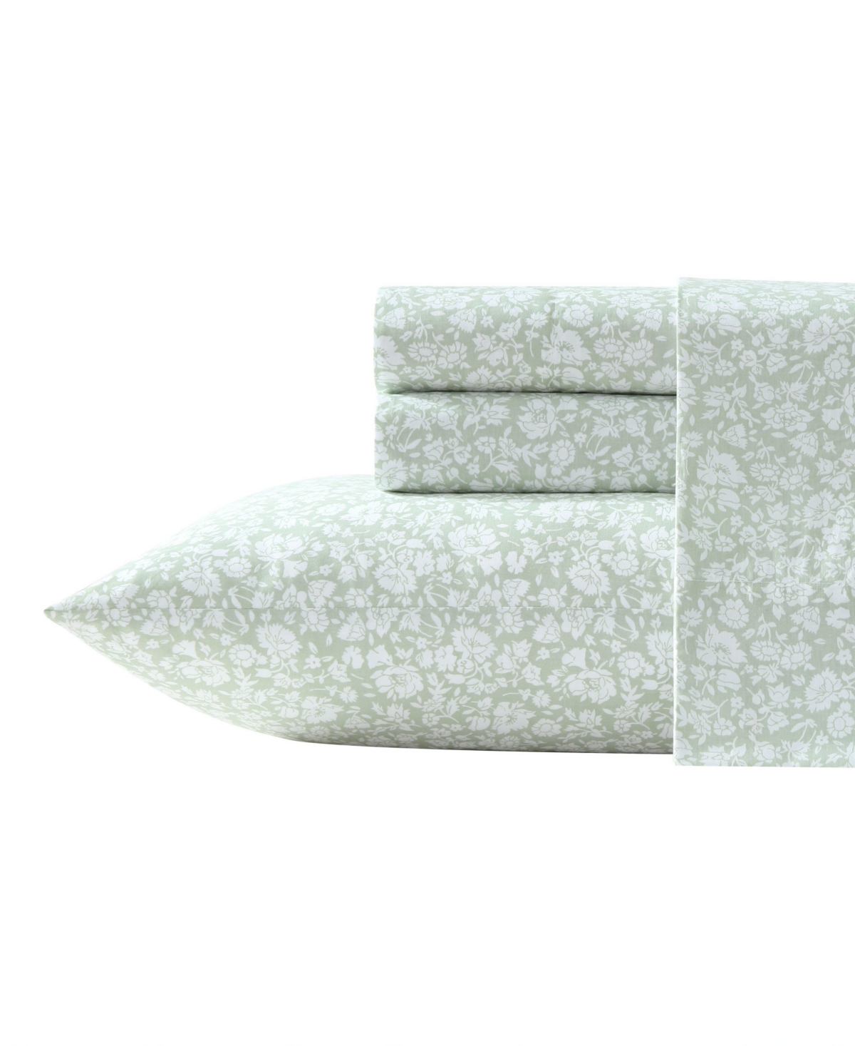 Click here for Laura Ashley Cotton Percale 4-Pc. Sheet Set  Full... prices