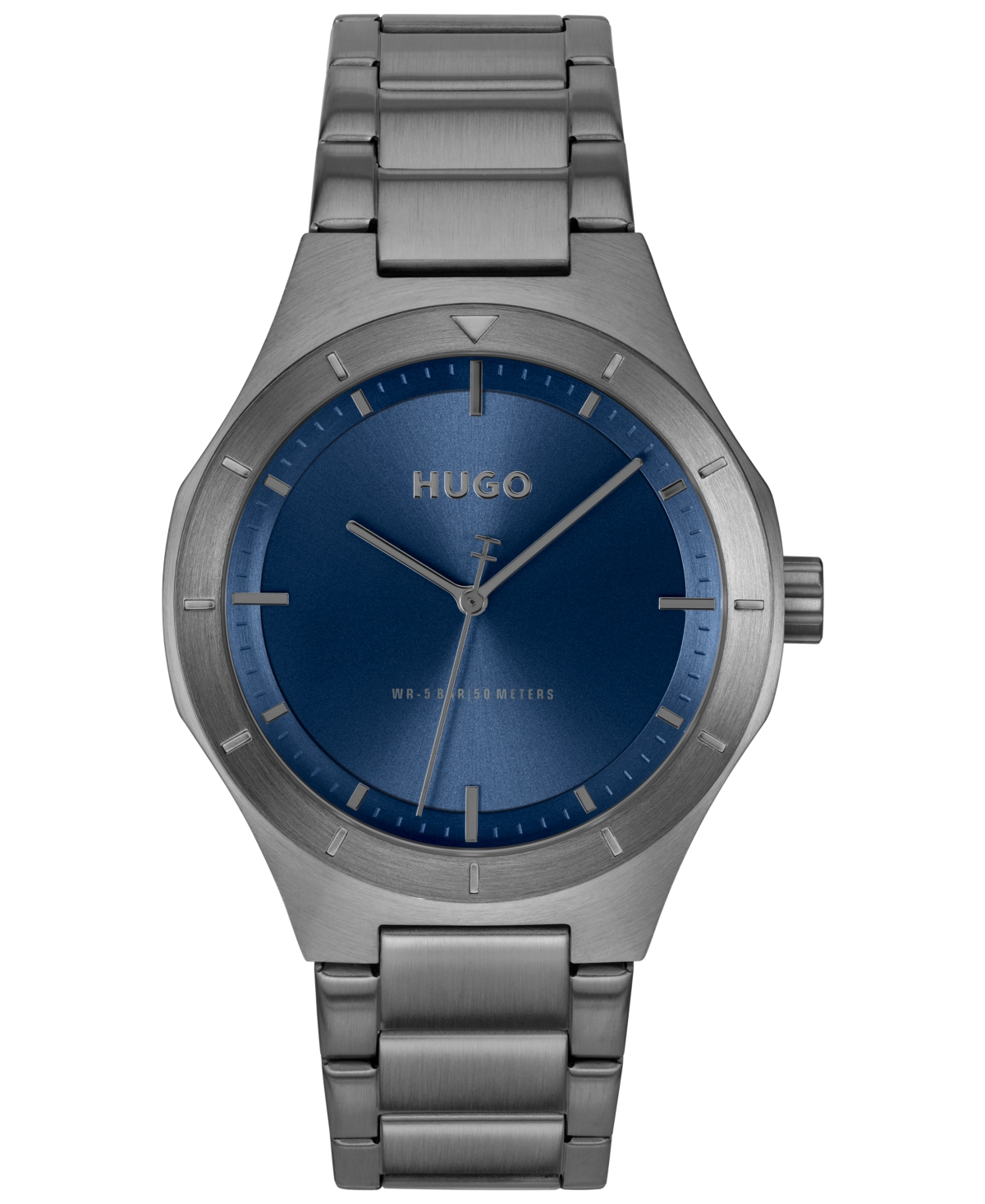 Click here for Hugo Boss Mens Lit Quartz Ionic Plated Grey Steel... prices