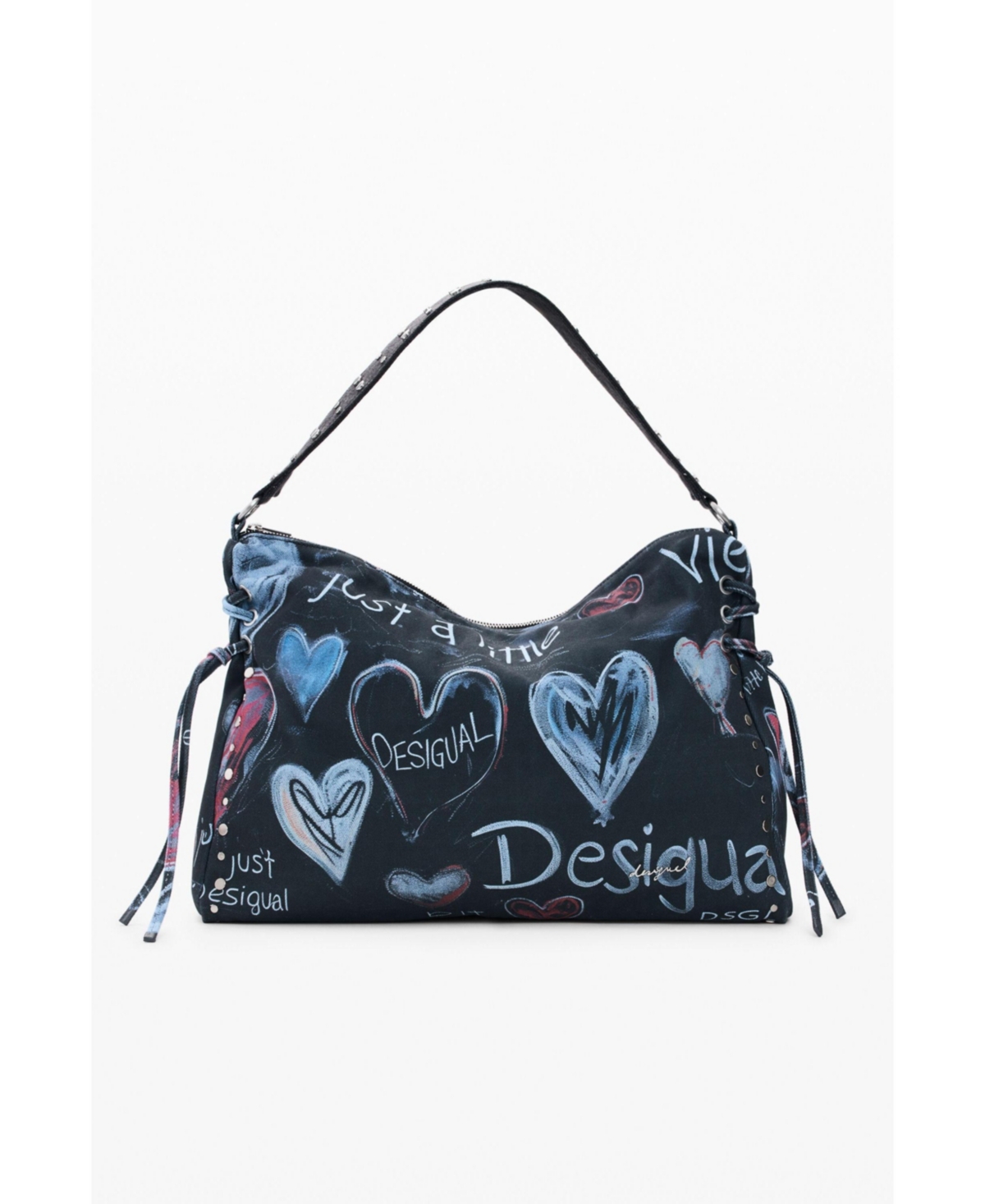 Click here for Desigual Womens Large graffiti bag - Multi prices