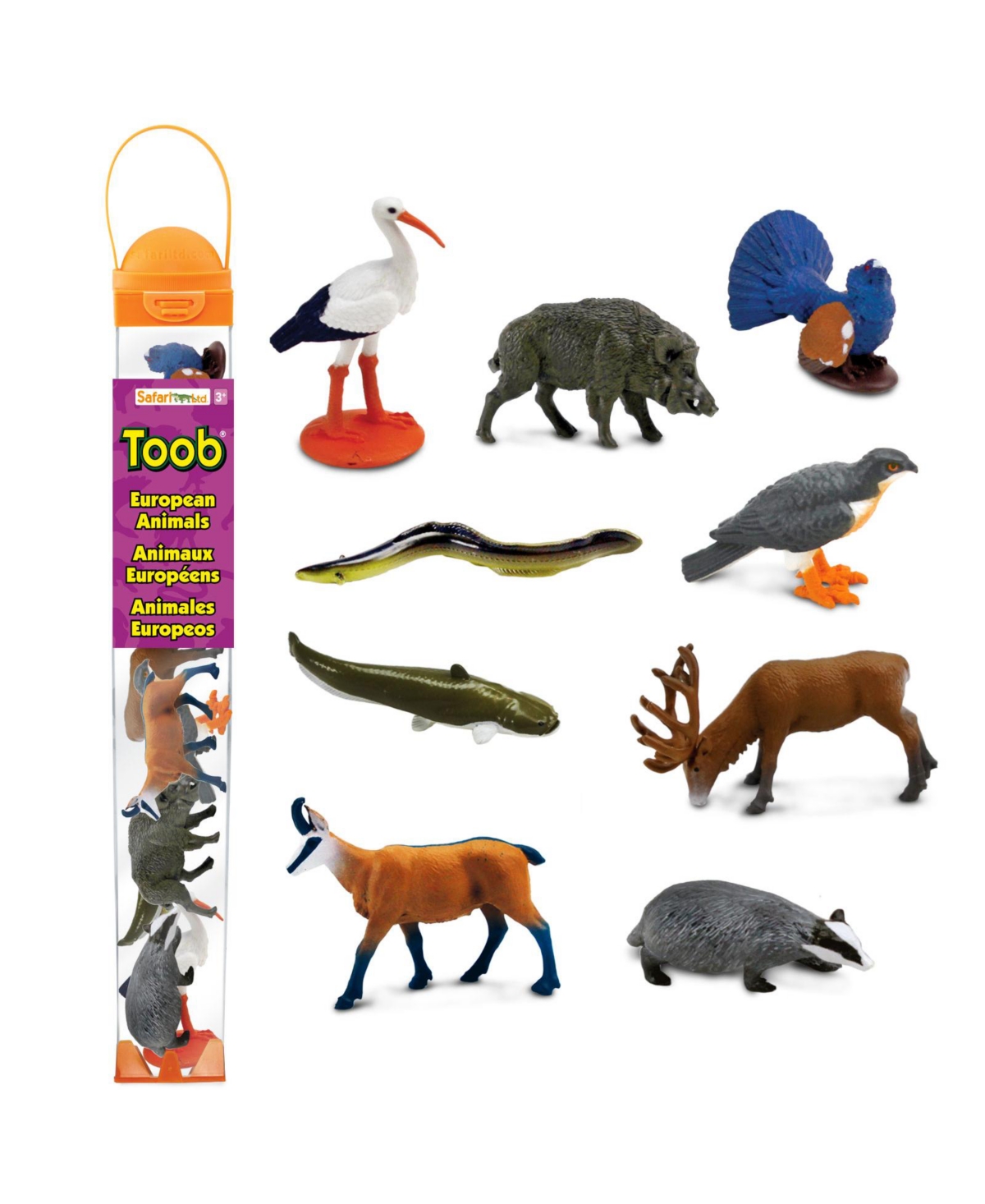 Click here for Safari Ltd. 9 Piece European Animals - Open Miscel... prices
