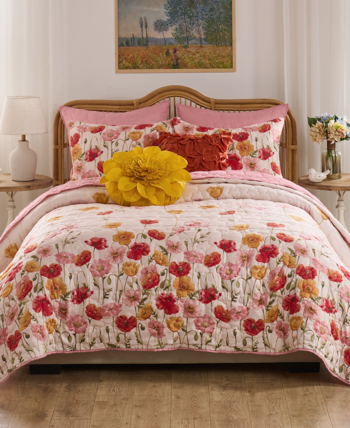 Click here for Greenland Home Fashions Breeze Modern Floral 2-Pc.... prices