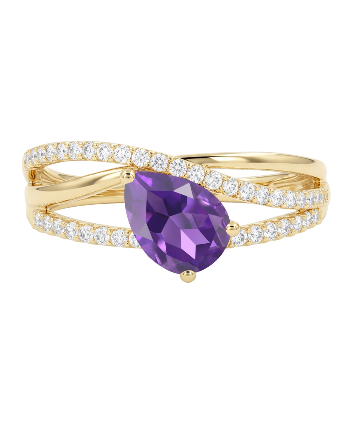 Click here for Macys Amethyst (1-1/10 ct. t.w.) & Lab-Grown White... prices