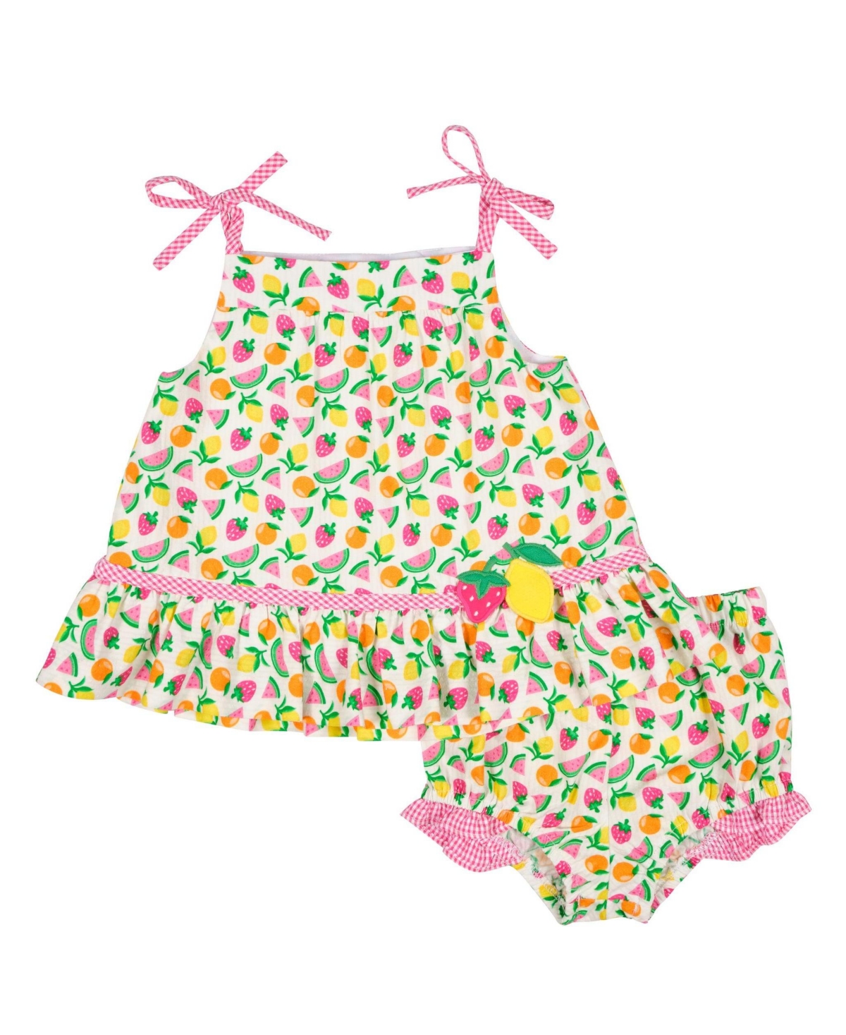 Click here for Florence Eiseman Baby Girl Printed Seersucker Dres... prices