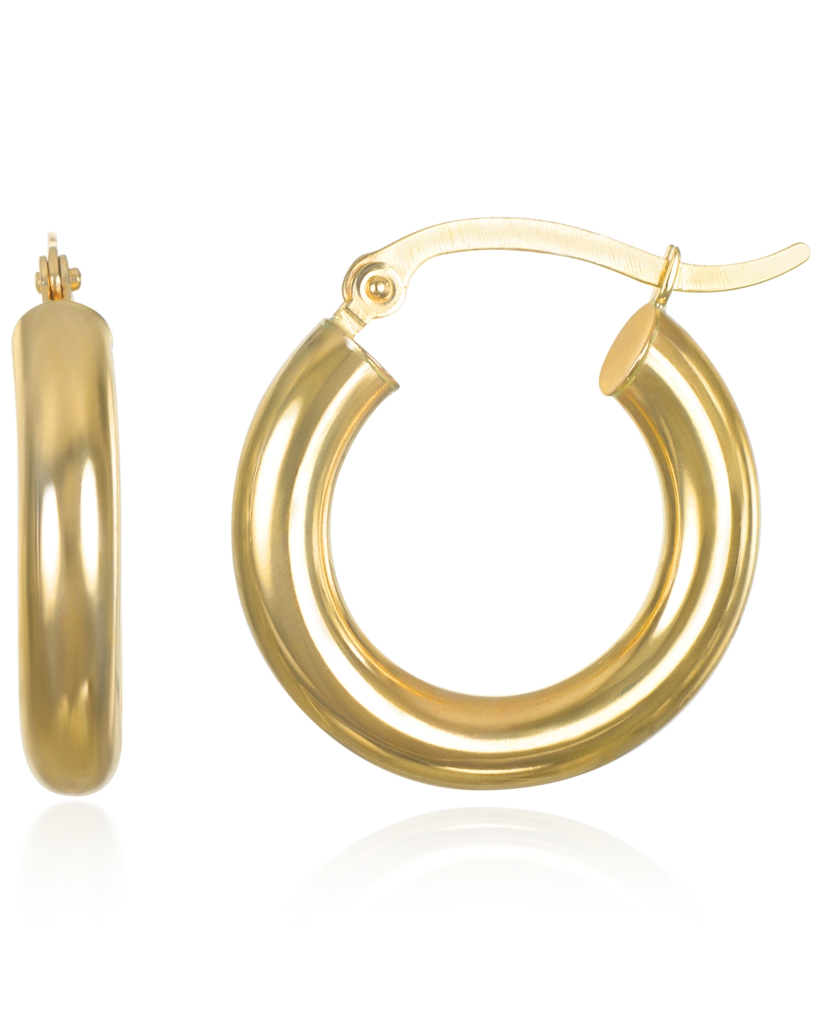 Click here for Macys Hoop Earrings in 10k Yellow Gold - Yellow Go... prices