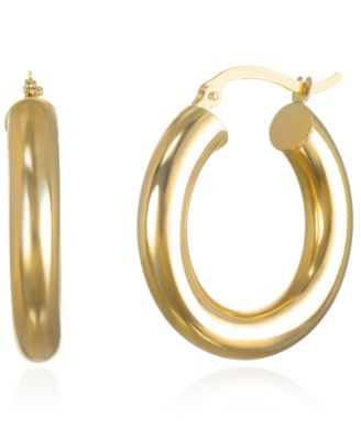 Click here for Macys Hoop Earrings In 10k Yellow Gold Collection prices