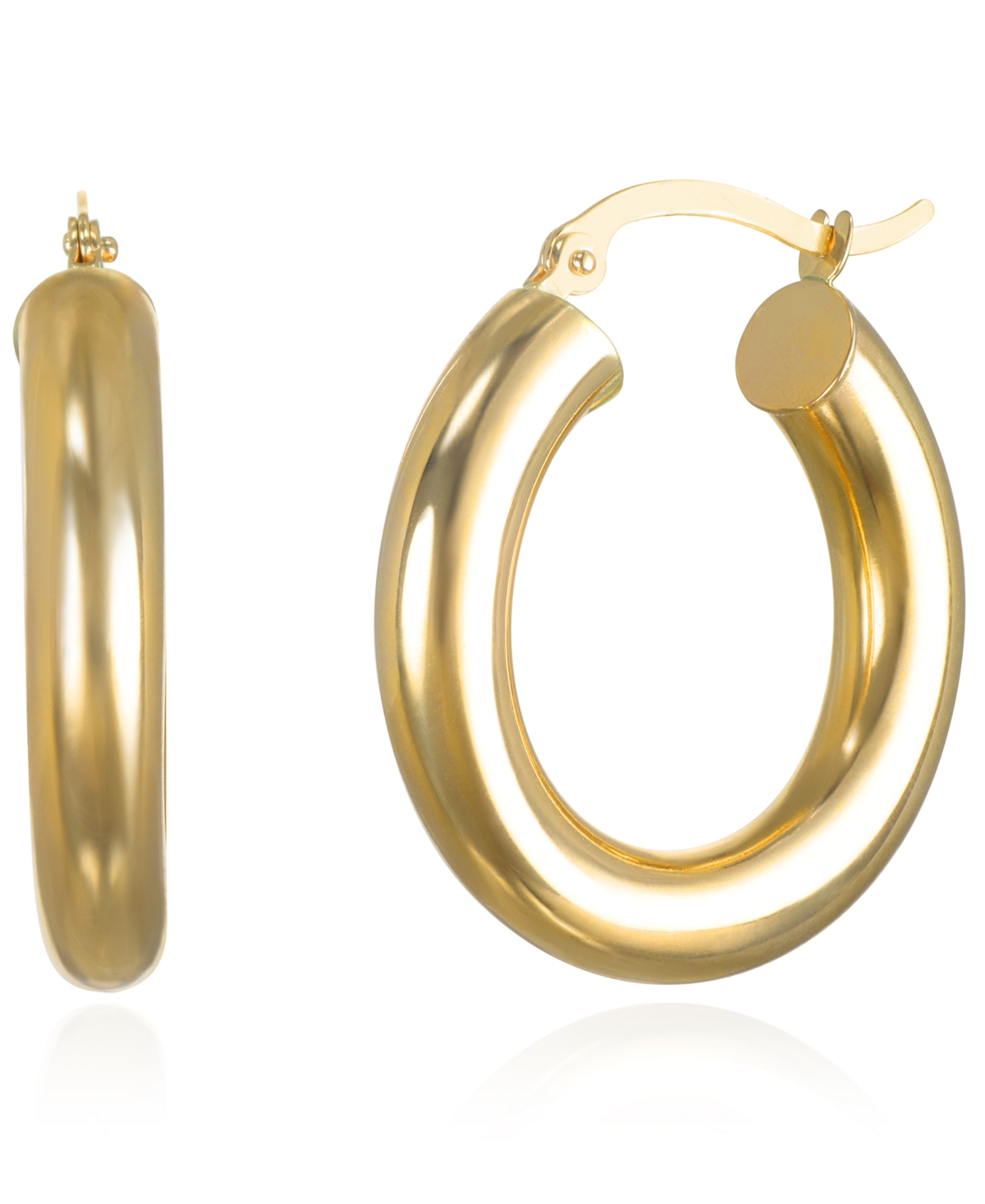 Click here for Macys Hoop Earrings in 10k Yellow Gold - Yellowgol... prices
