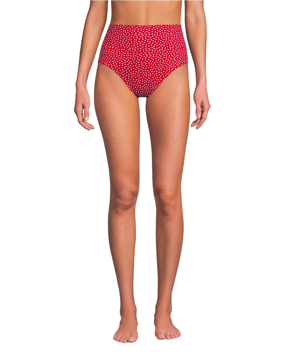 Click here for Lands End Womens Pinchless High Waisted Bikini Bot... prices