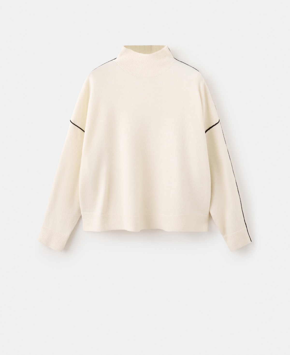 Click here for Mango Womens Contrasting Stripes And Perkins Colla... prices