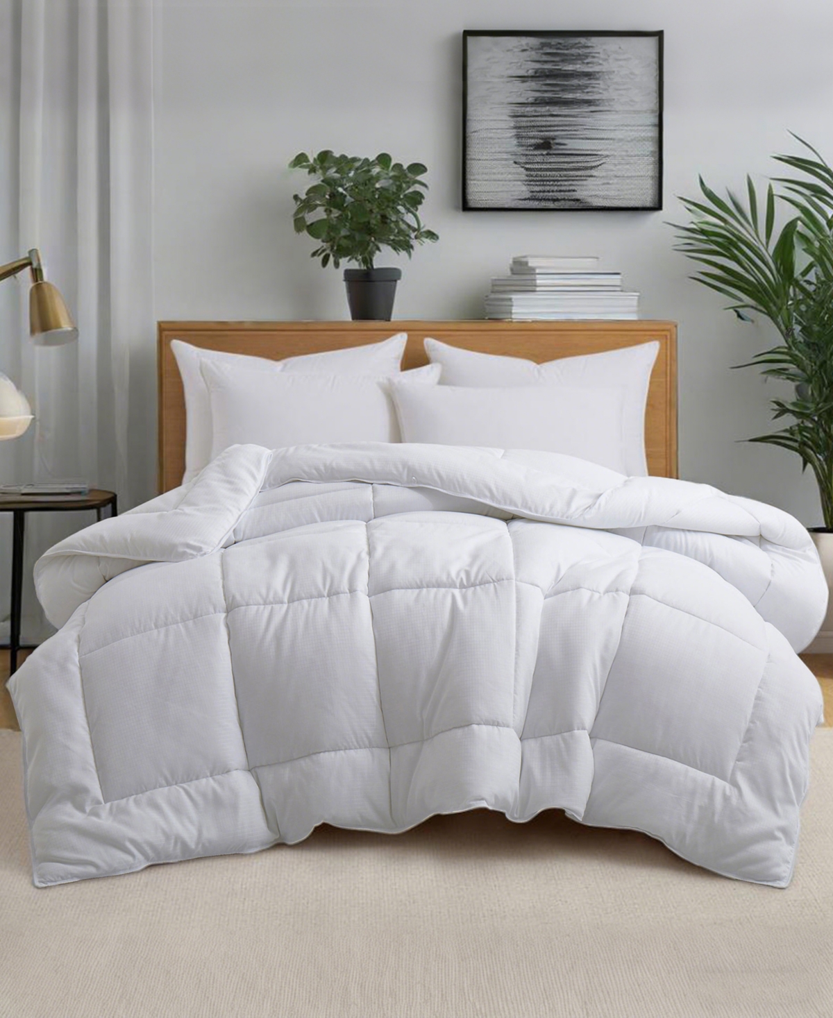 Click here for Unikome All Season Grid Quilted Luxury Comforter... prices