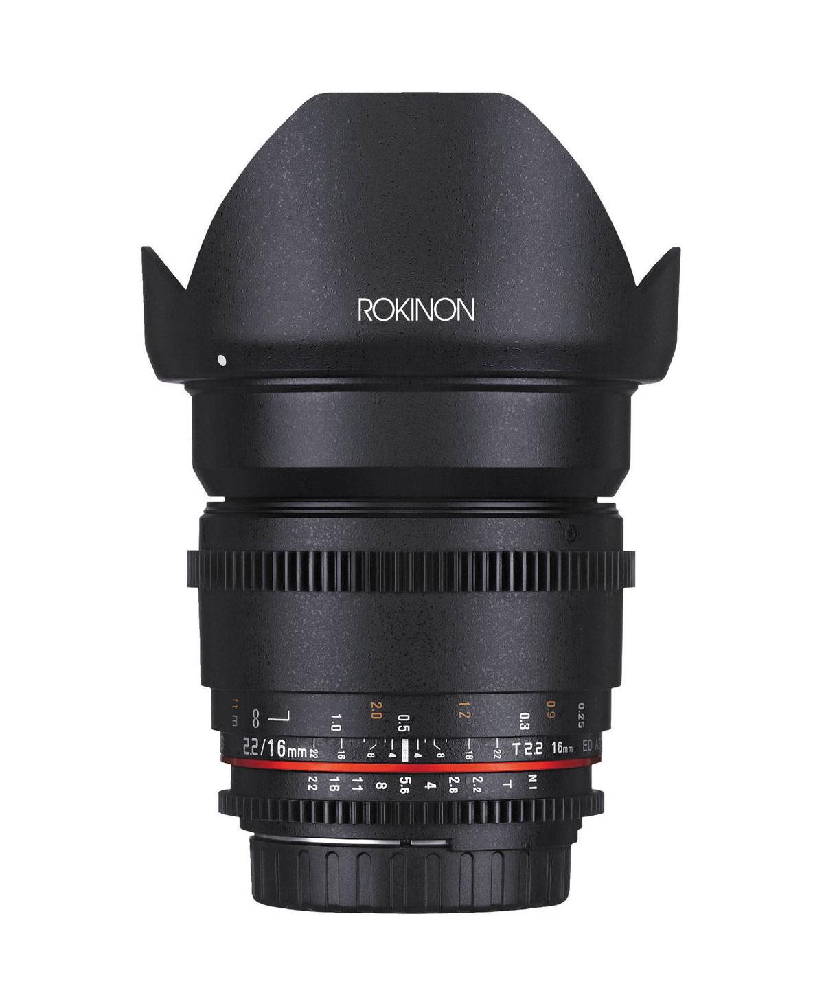 Click here for Rokinon 16mm T2.2 Cine Ds Lens for Sony E prices