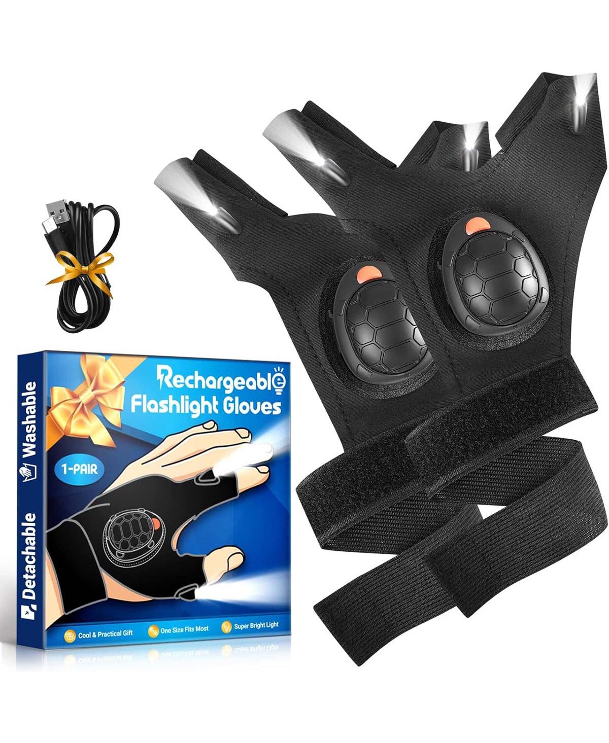 Click here for Residence by 3p Camping Lighted Hand Gloves - Blac... prices