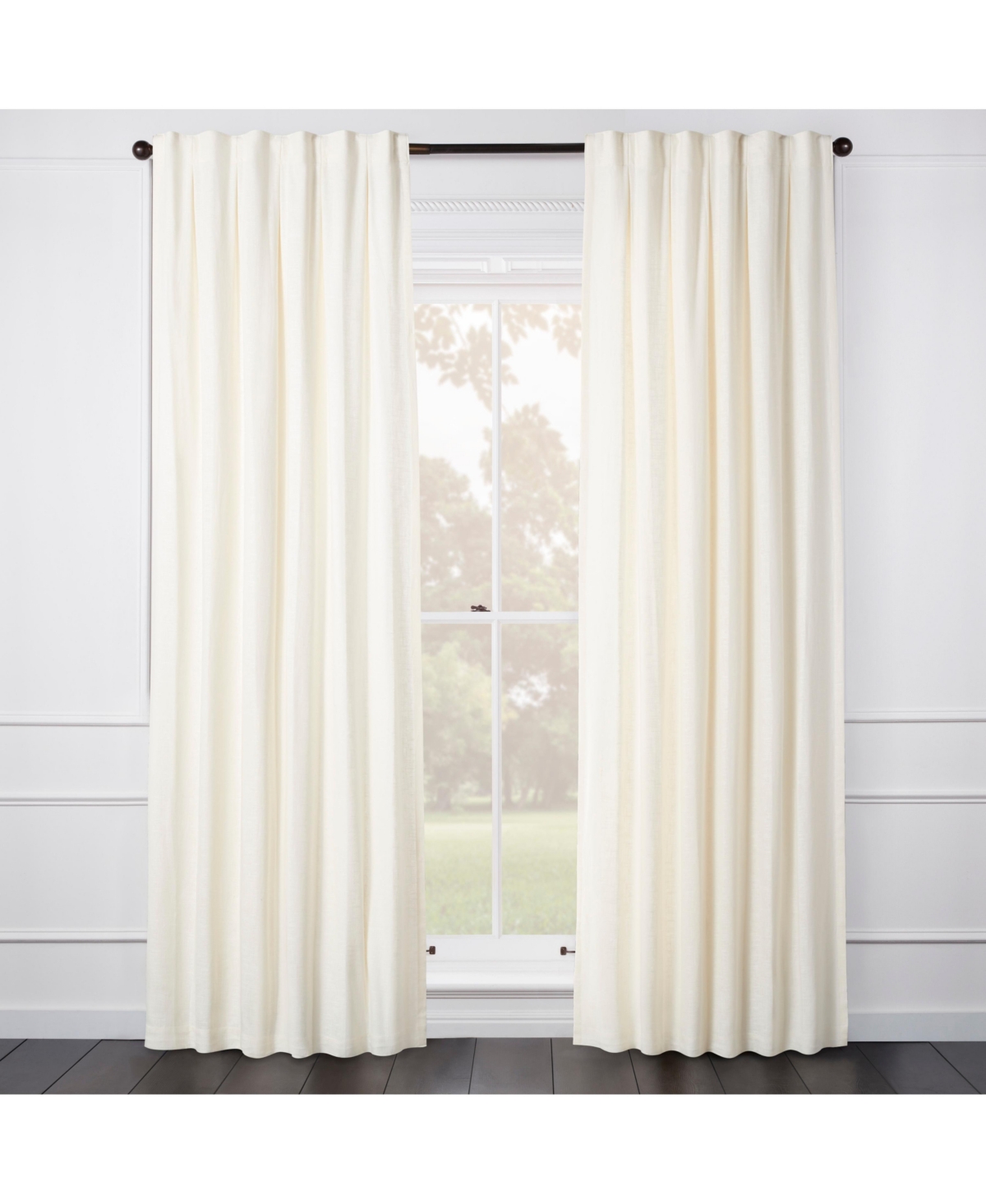 Click here for Z Gallerie Audrey Linen Curtain - Ivory prices