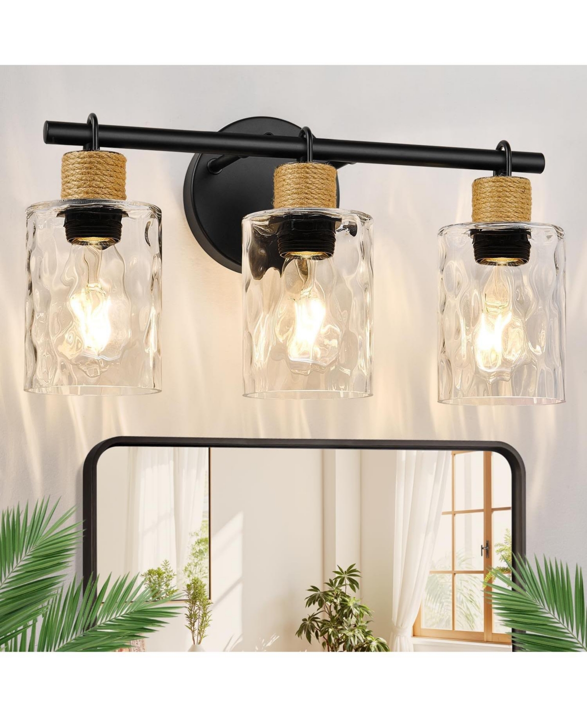 Click here for Busdays 3 Light Coastal Vanity Light with Crystal... prices