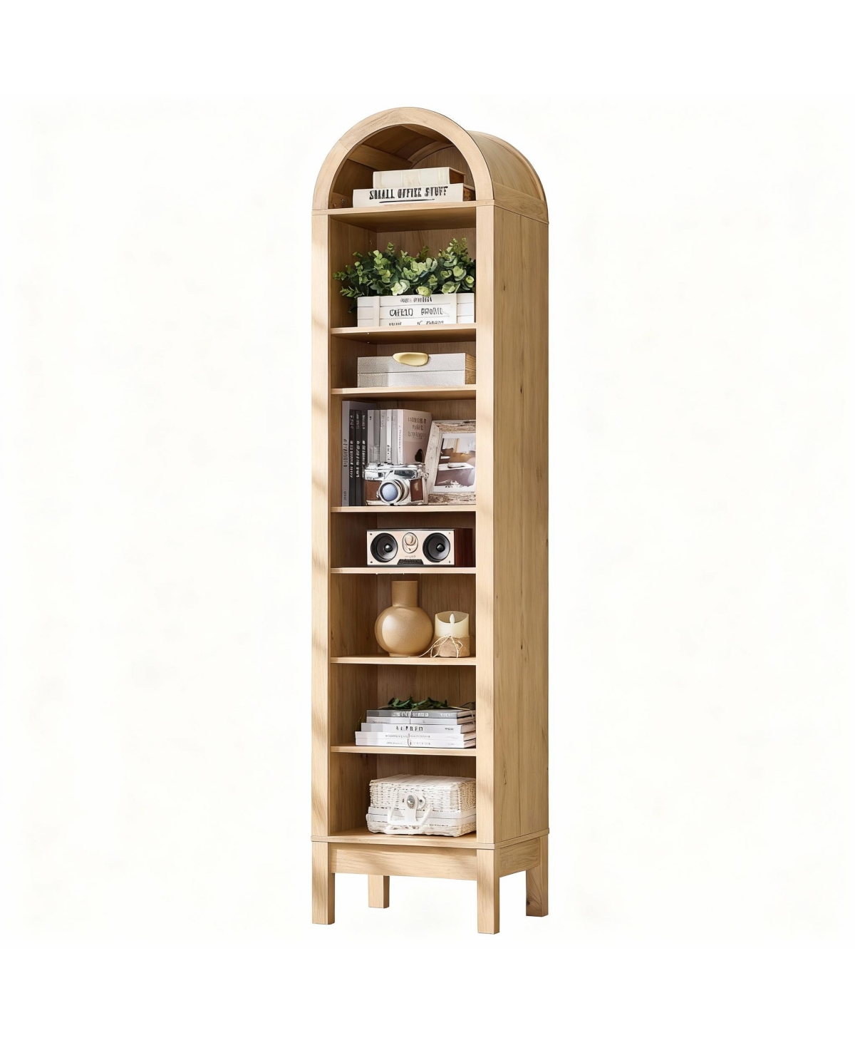 Click here for Yigii Space-Saving Tall Arched Book shelves with A... prices