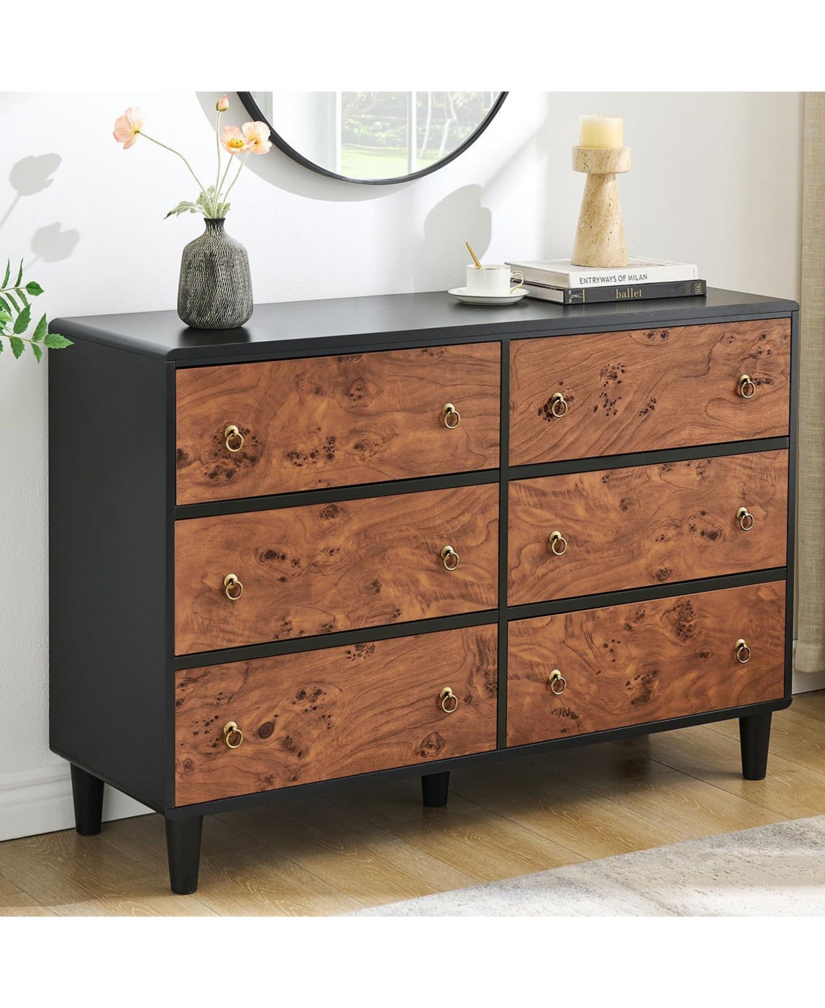 Click here for gaomon 6 Drawers Dresser for Bedroom  47" Wid... prices