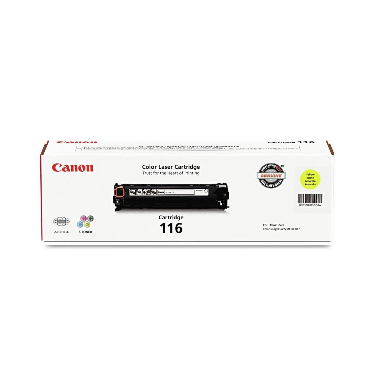 Click here for Canon 1977B001 (116) 1 500 Page-Yield Toner - Yell... prices