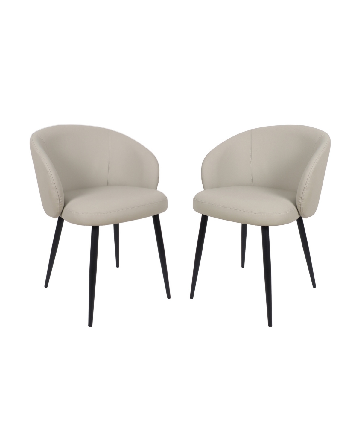 Click here for Looma Faux Leather Upholstered Dining Side Chairs... prices
