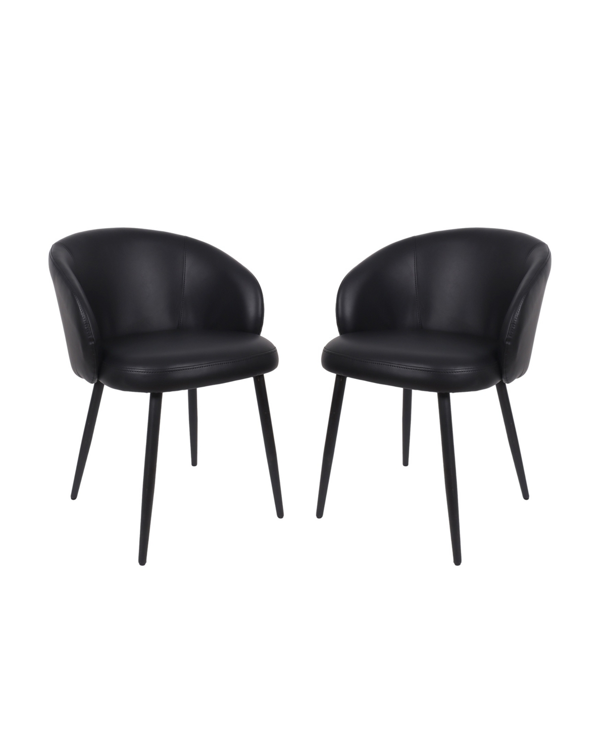 Click here for Looma Faux Leather Upholstered Dining Side Chairs... prices