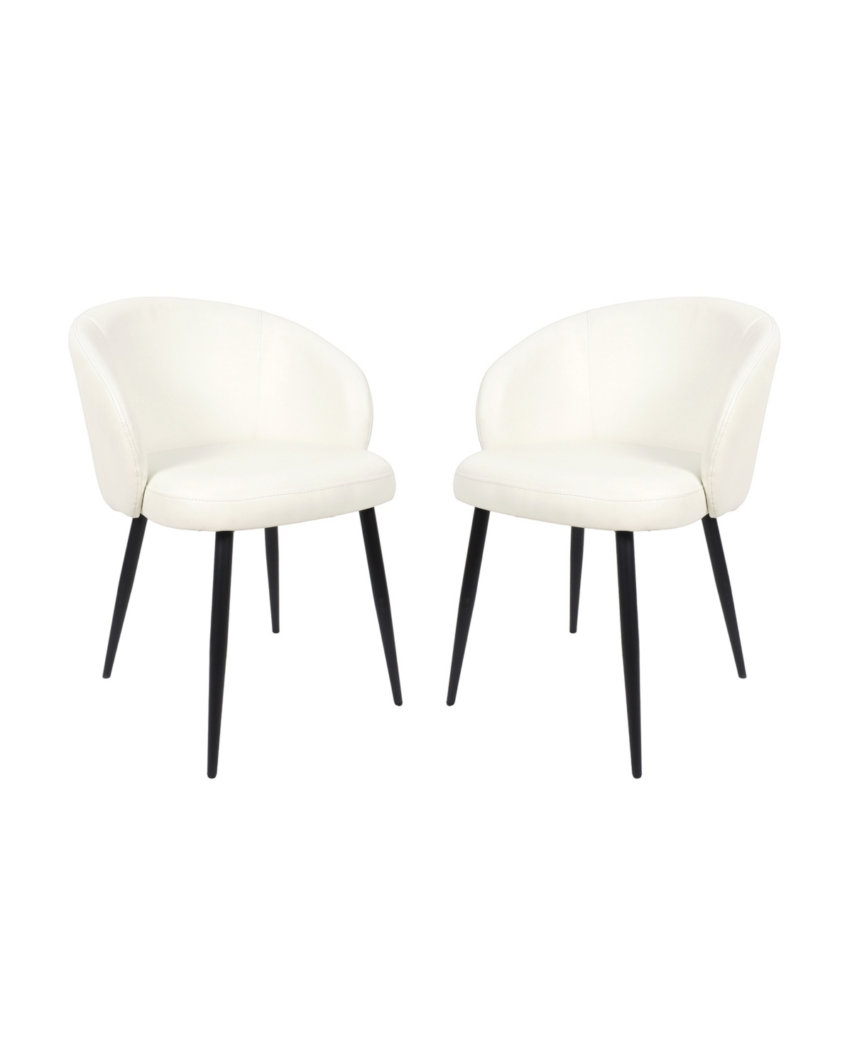 Click here for Looma Faux Leather Upholstered Dining Side Chairs... prices