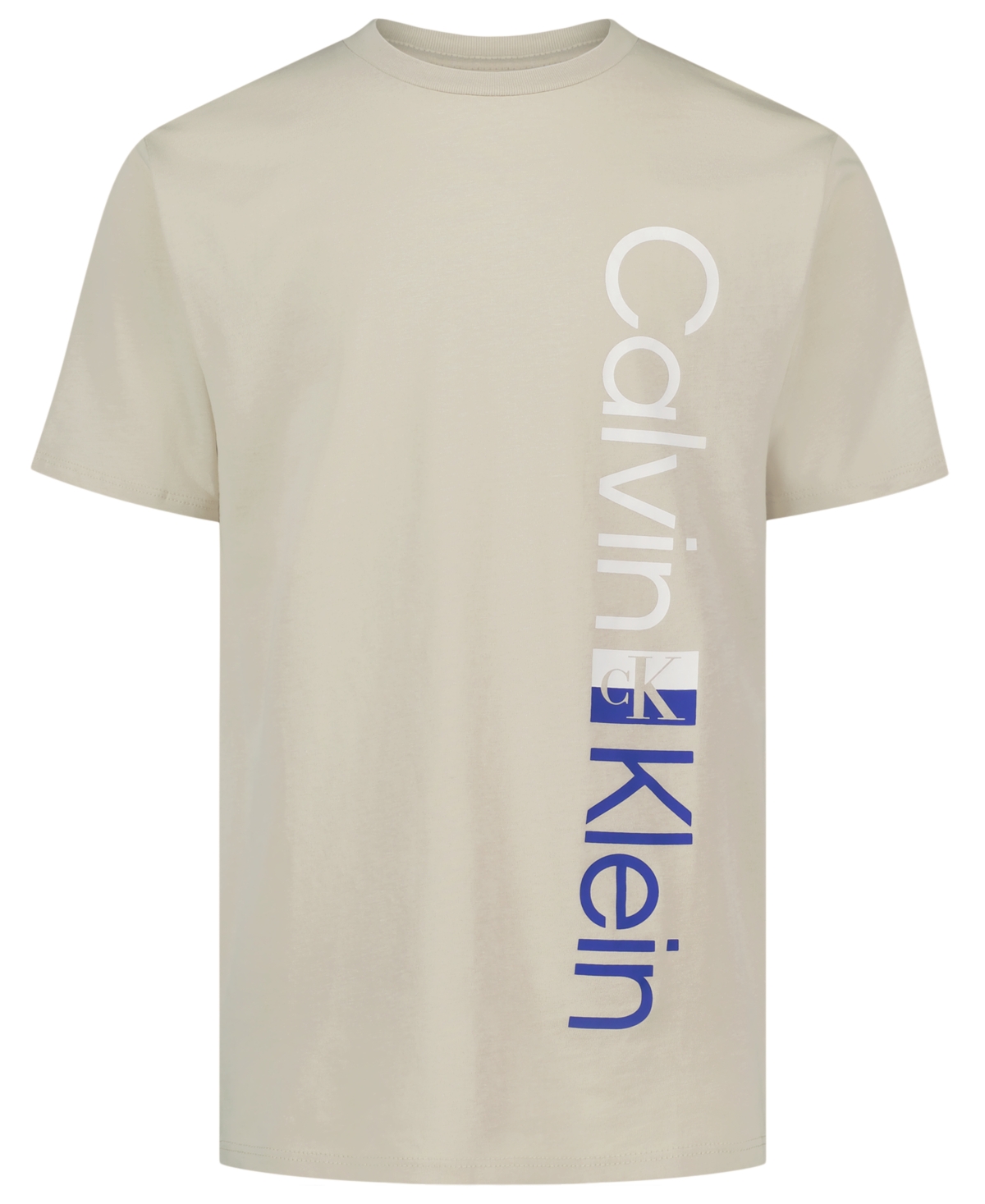 Click here for Calvin Klein Boys 8-20 Crewneck T-Shirt - Beige prices