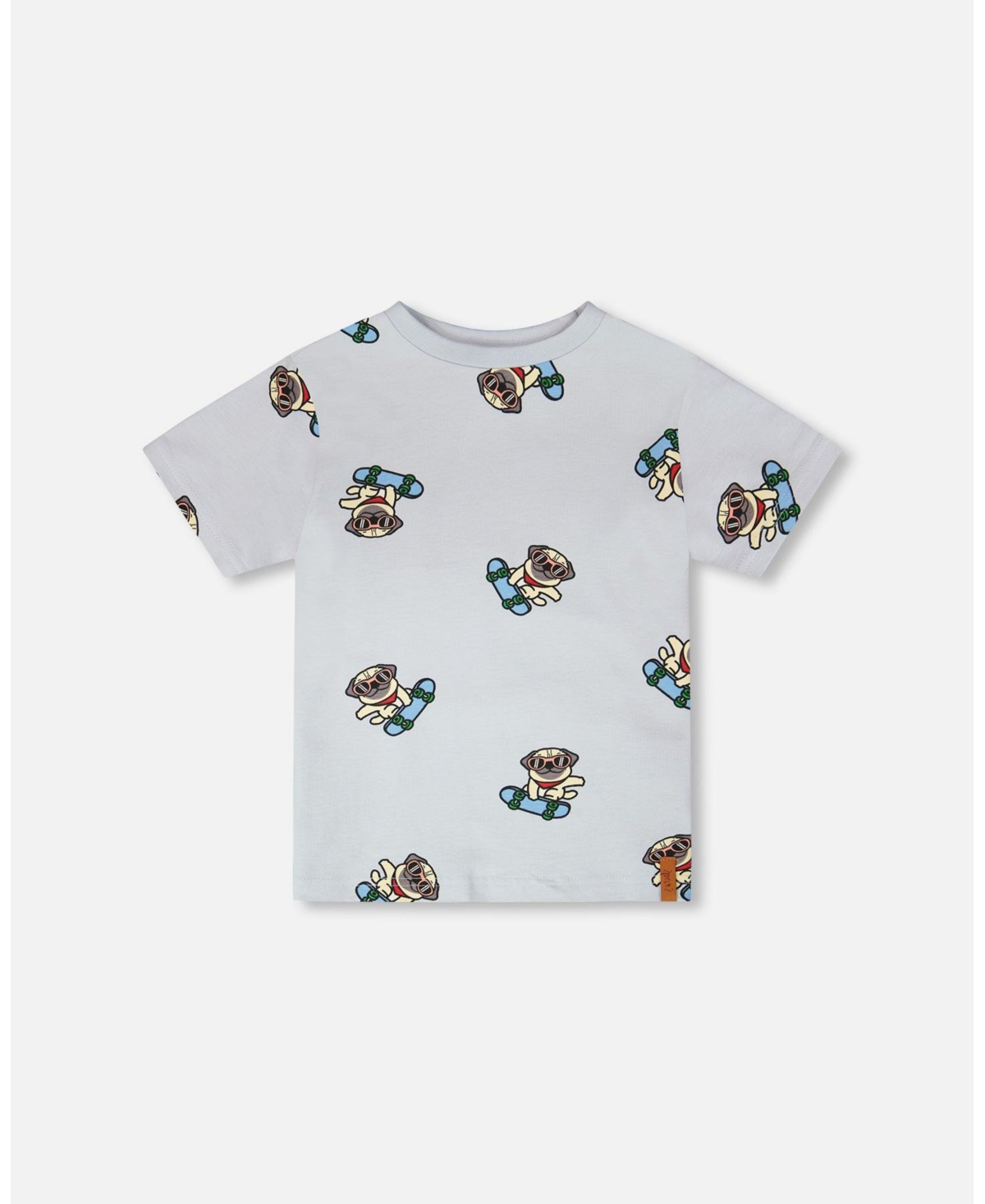 Click here for Deux par Deux Big Boys Cotton Pug Print Jersey T-S... prices