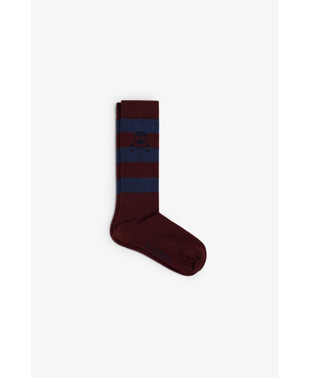 Click here for Scalpers Boys H Stripes L Sock - Red overflow prices