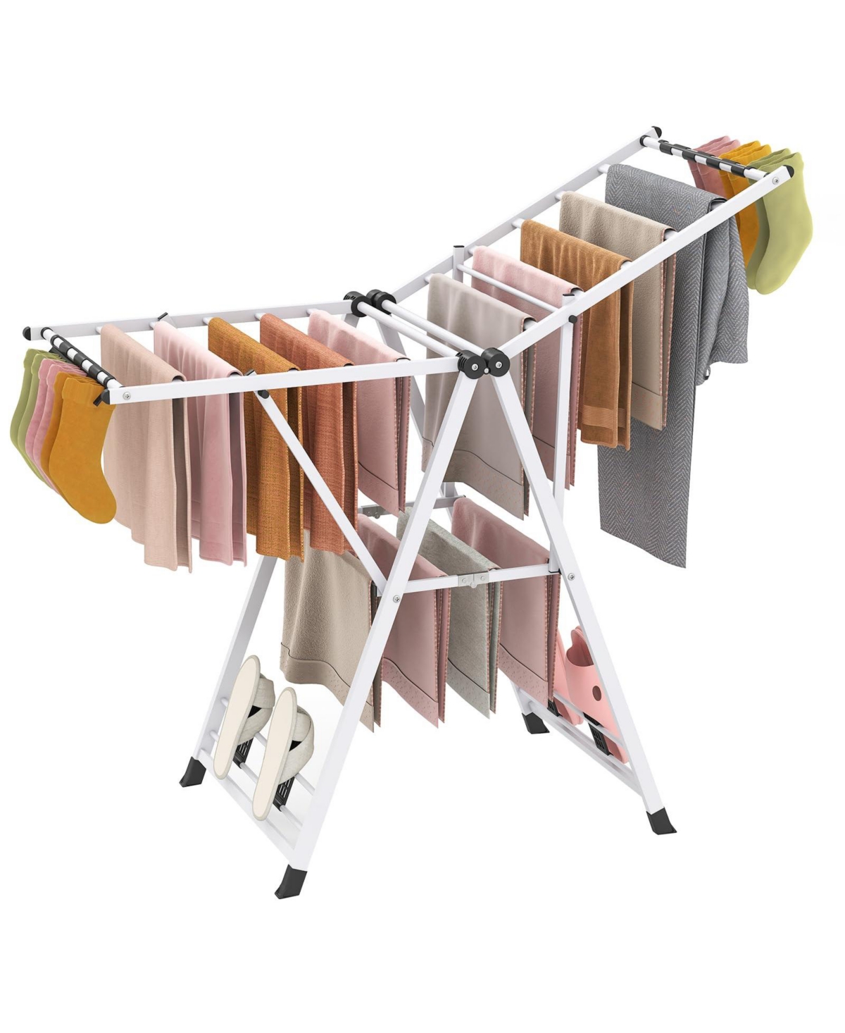 Click here for Ecooso Clothes Drying Rack with Height-Adjustable... prices