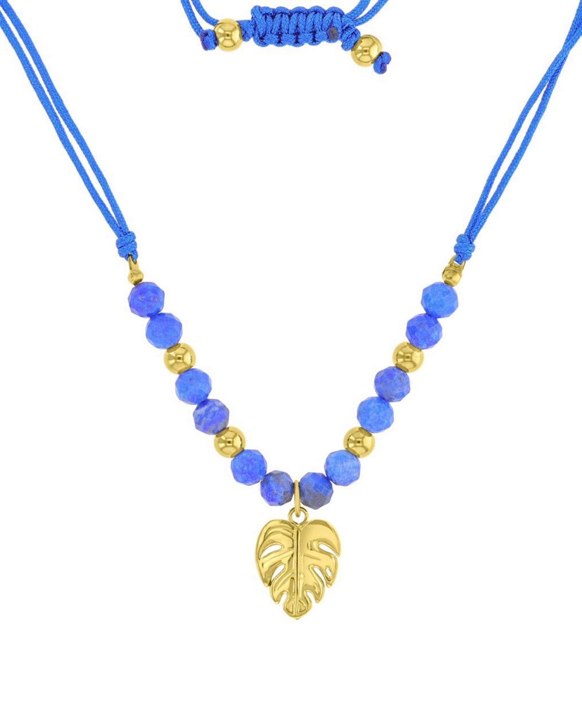 Click here for Roxy Waterproof Yellow Palm Leaf Labradorite Adjus... prices