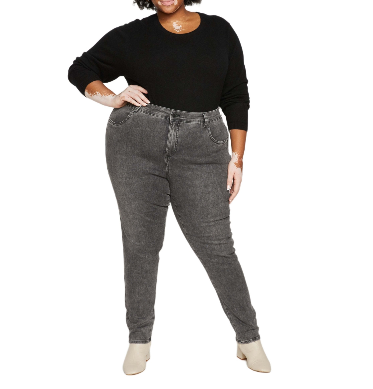 Click here for Universal Standard Womens Seine High Rise Skinny J... prices