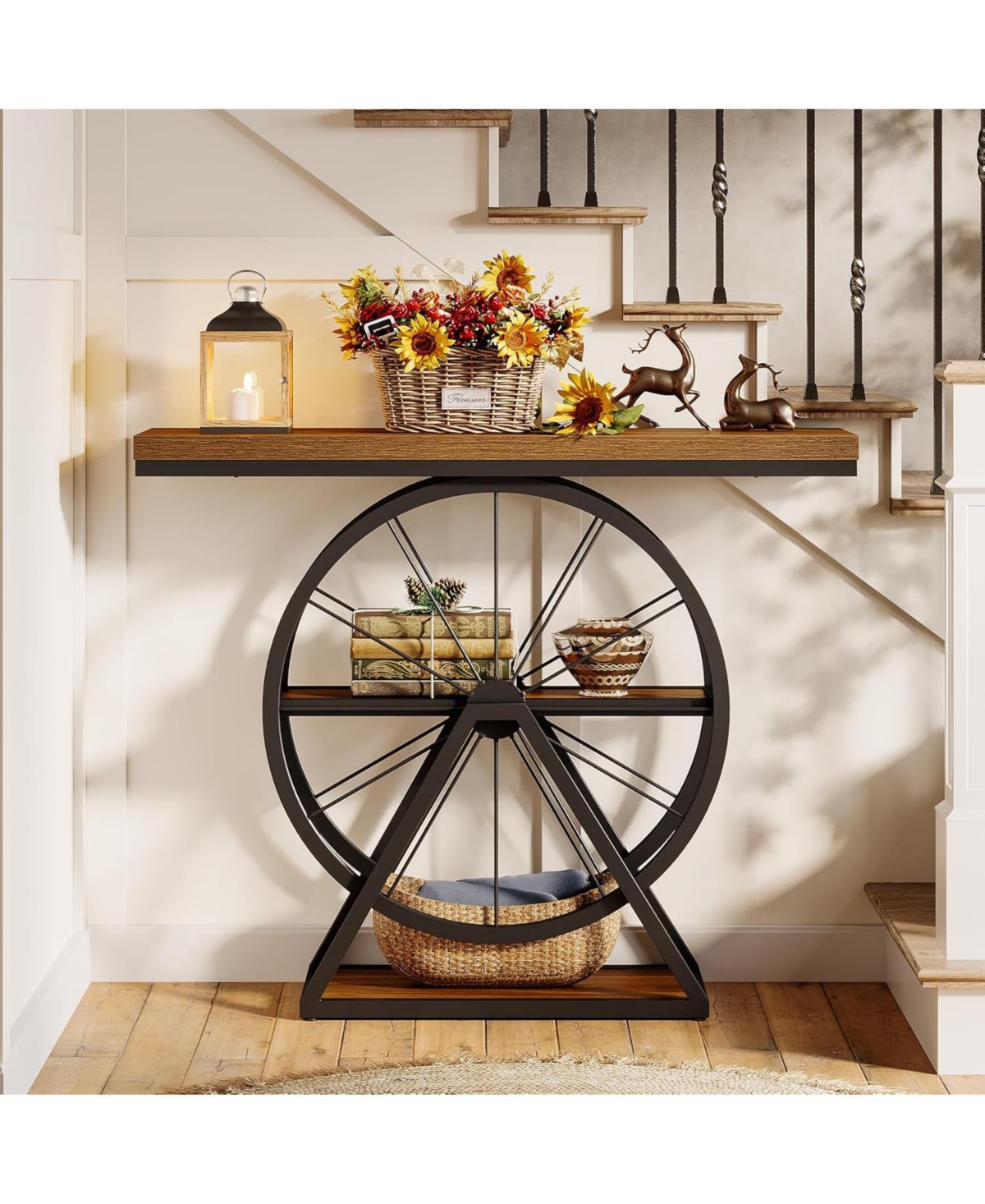 Click here for Tribesigns Industrial 3-Tier Console Table  39.4&#... prices