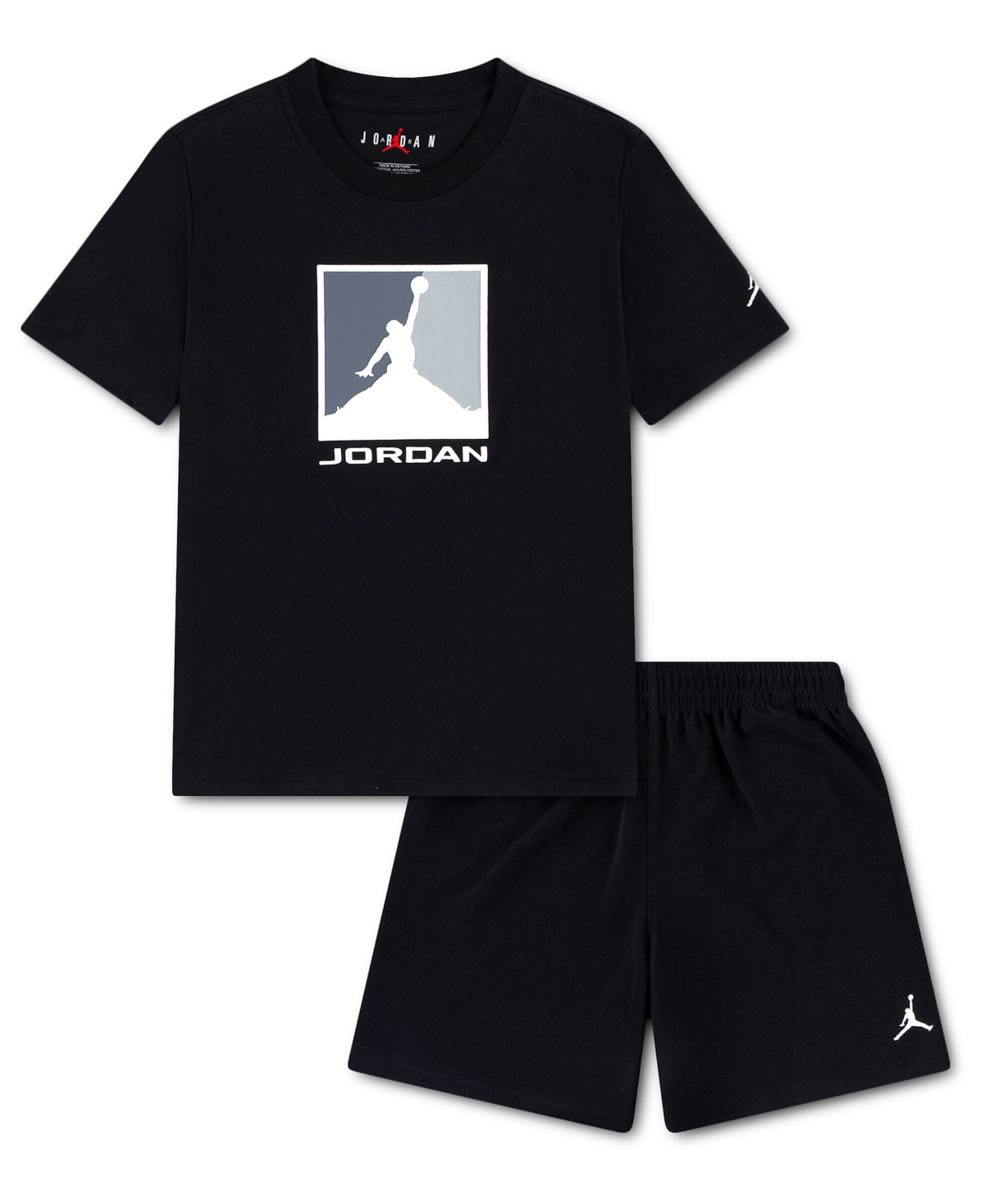 Click here for Jordan Boys 4-7 Brooklyn Crewneck T-Shirt and Shor... prices