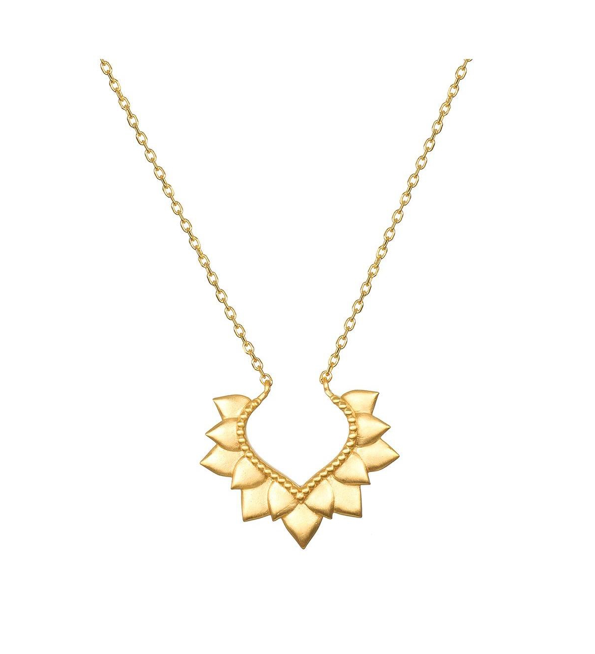 Click here for Satya Jewelry Blooming Love Lotus Motif Necklace prices