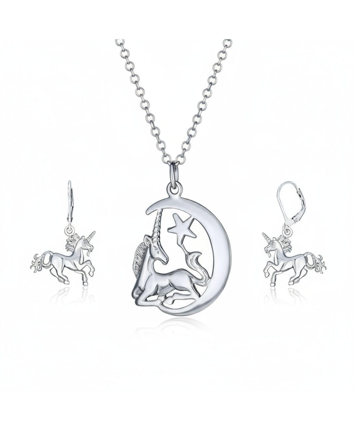 Click here for Bling Jewelry Magical Pegasus Unicorn Celestial Mo... prices