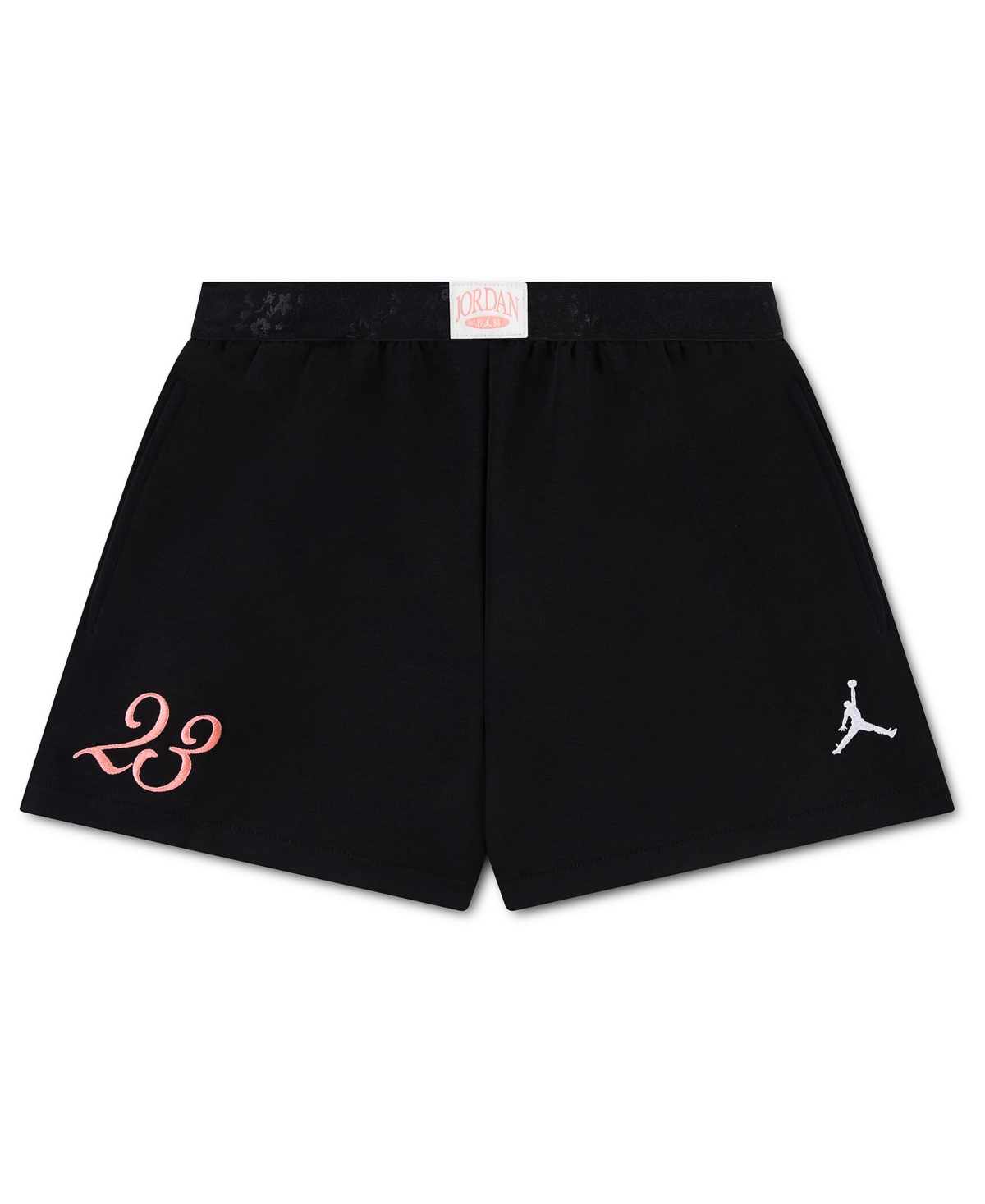 Click here for Jordan Girls 7-16 Pull-On Shorts - Black prices