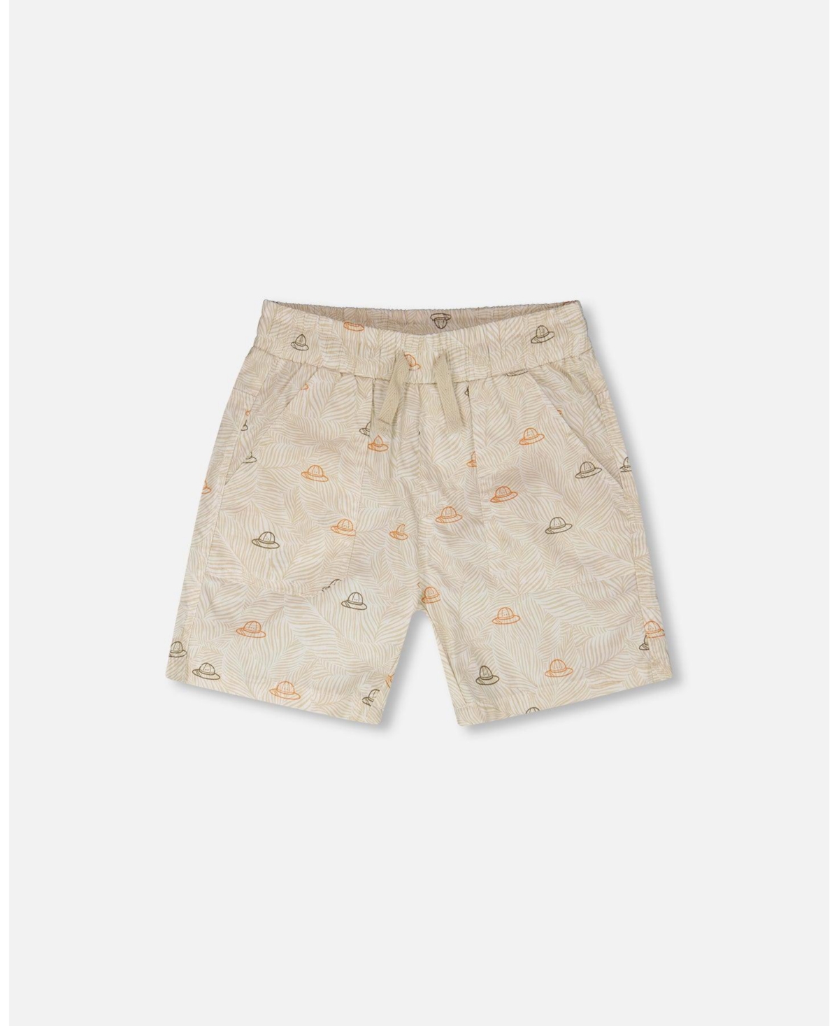 Click here for Deux par Deux Big Boys Poplin Shorts Safari Print... prices