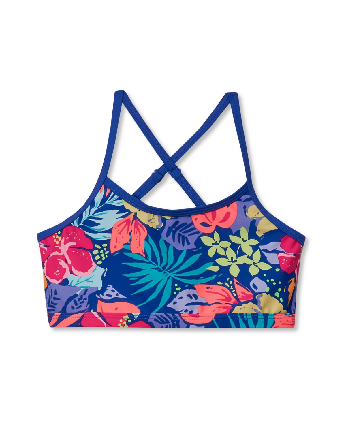 Click here for Lands End Girls Chlorine Resistant Criss Cross Bik... prices