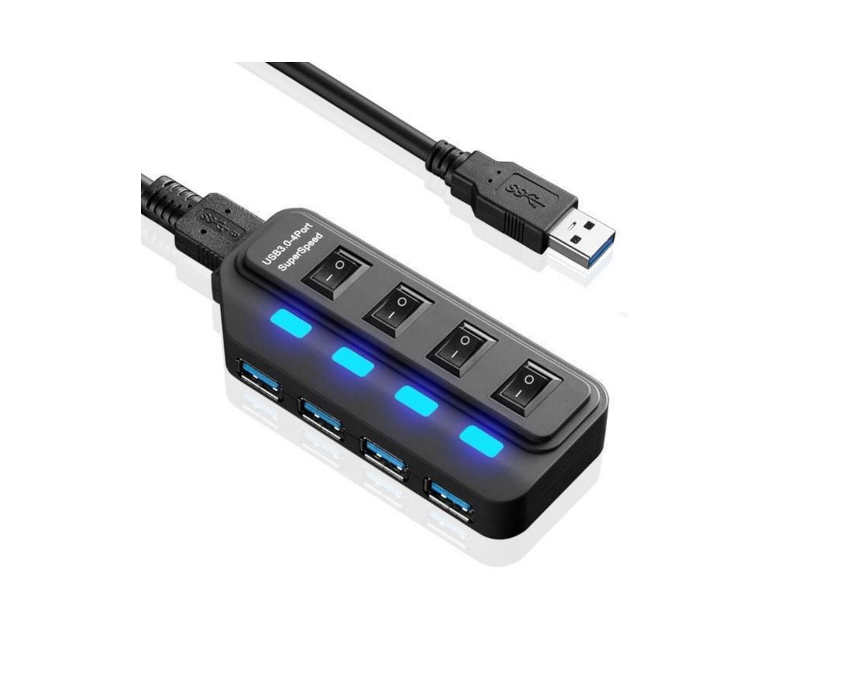 Click here for 4-Port Usb 3.0 Hub - with Independent Switches & L... prices