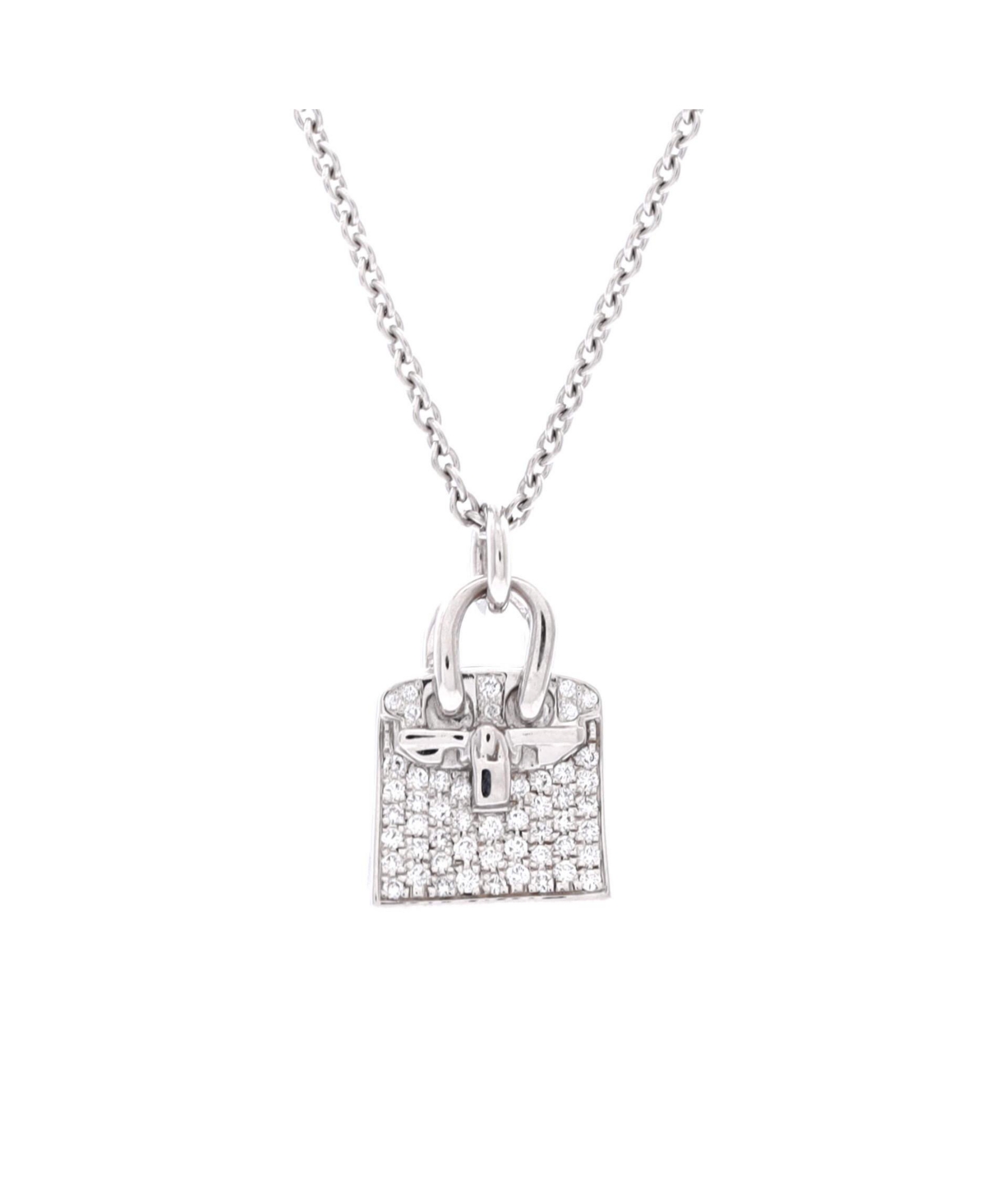 Click here for Pre-Owned HERMES Birkin Amulette Pendant Necklace... prices