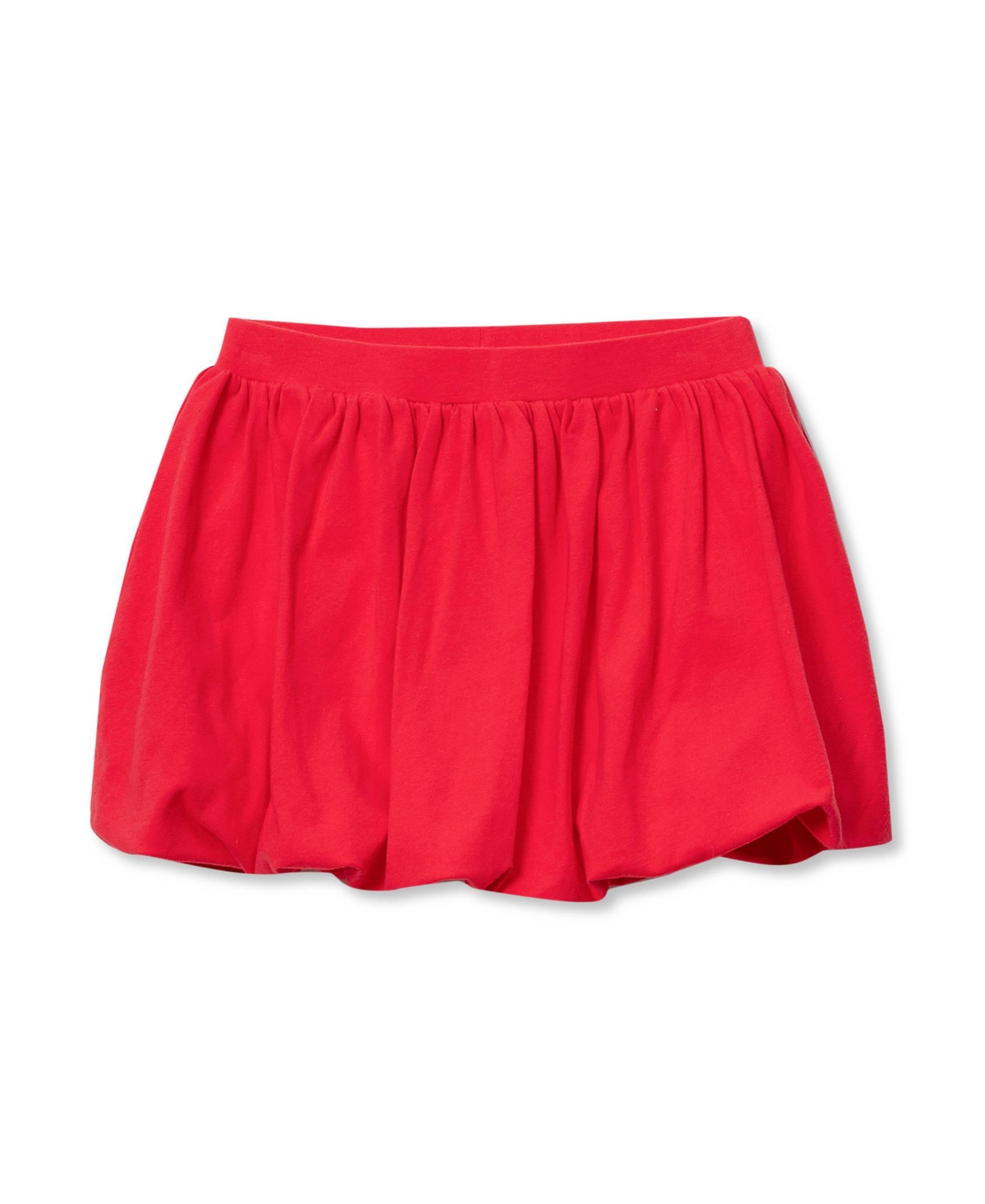 Click here for Lands End Girls Bubble Skort - Hibiscus red prices