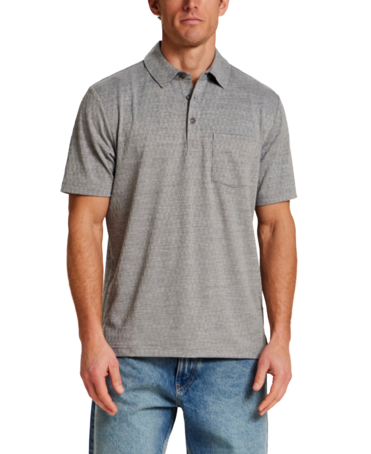 Click here for Weatherproof Vintage Mens Diamond Textured Polo Sh... prices