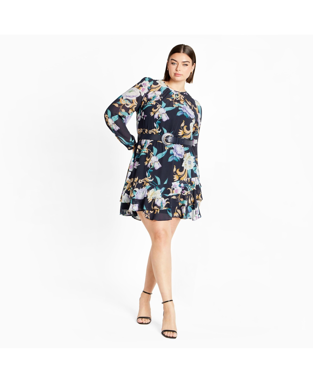 Click here for City Chic Womens Plus Size Julianna Dress - Black prices