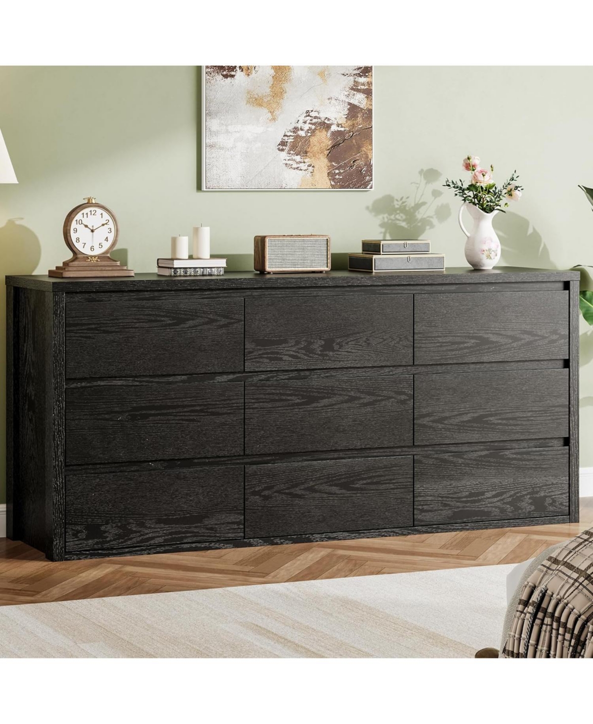 Click here for gaomon Rustic Farmhouse 9 Dresser for Bedroom Wood... prices