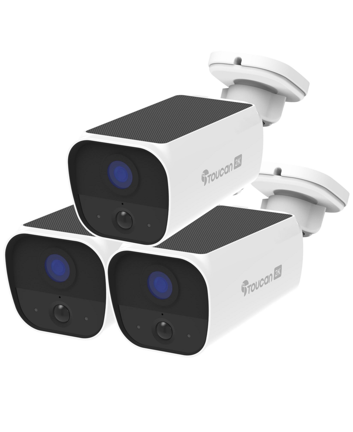 Click here for Toucan Solar Wireless Security Camera S5 3-pack -... prices