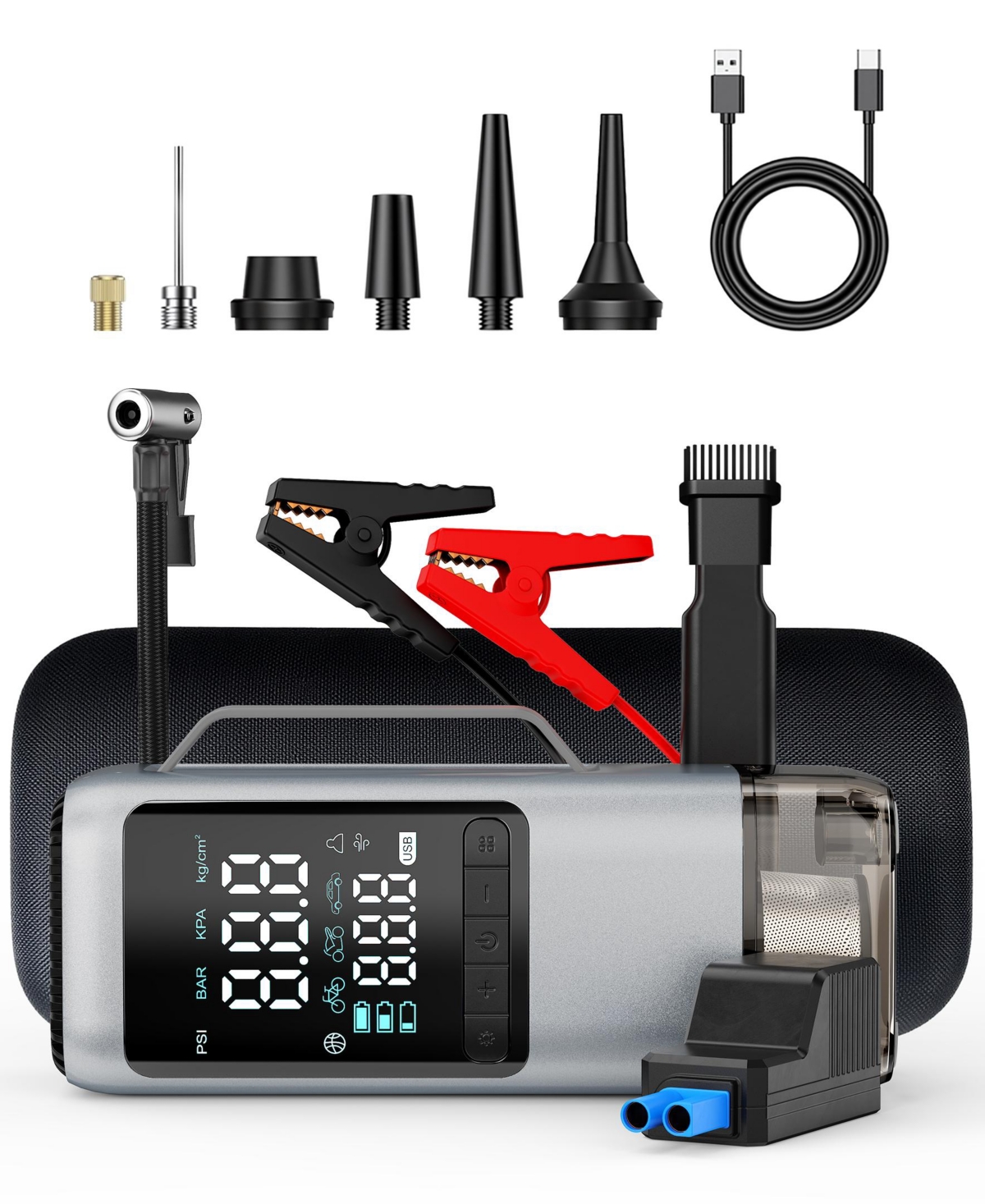 Click here for Sugift Portable 4-in-1 Car Jump Starter 1000A  150... prices