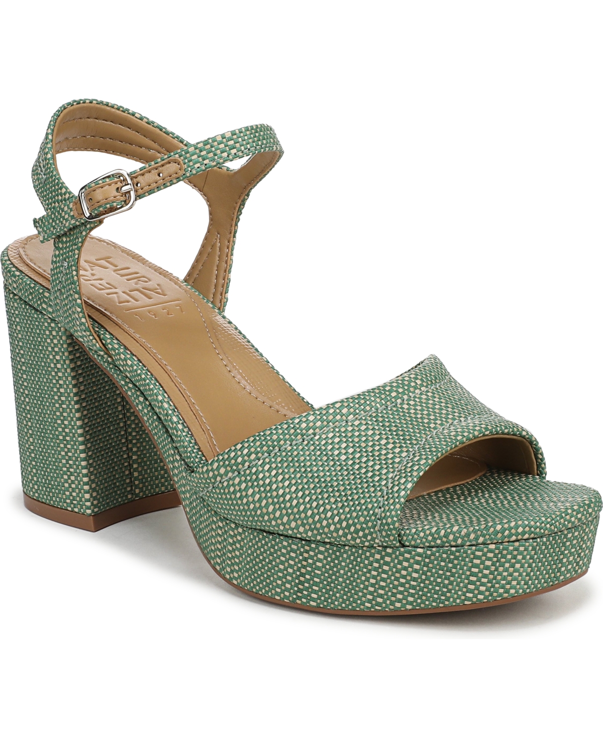 Click here for Naturalizer Womens Petra Strappy Sandals - Green M... prices